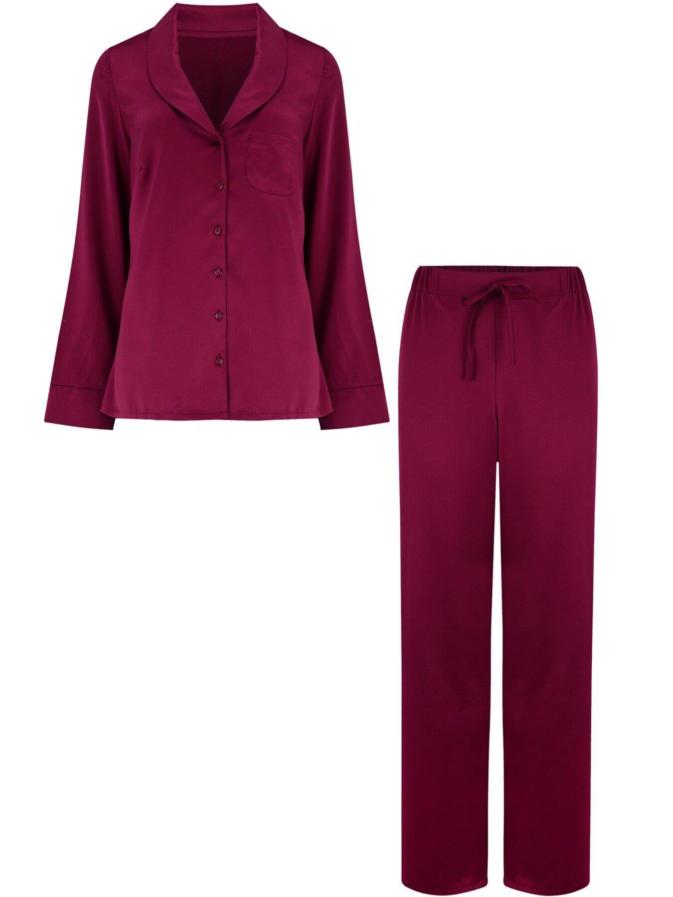Pour Moi Dusk Satin Pyjama Set Very
