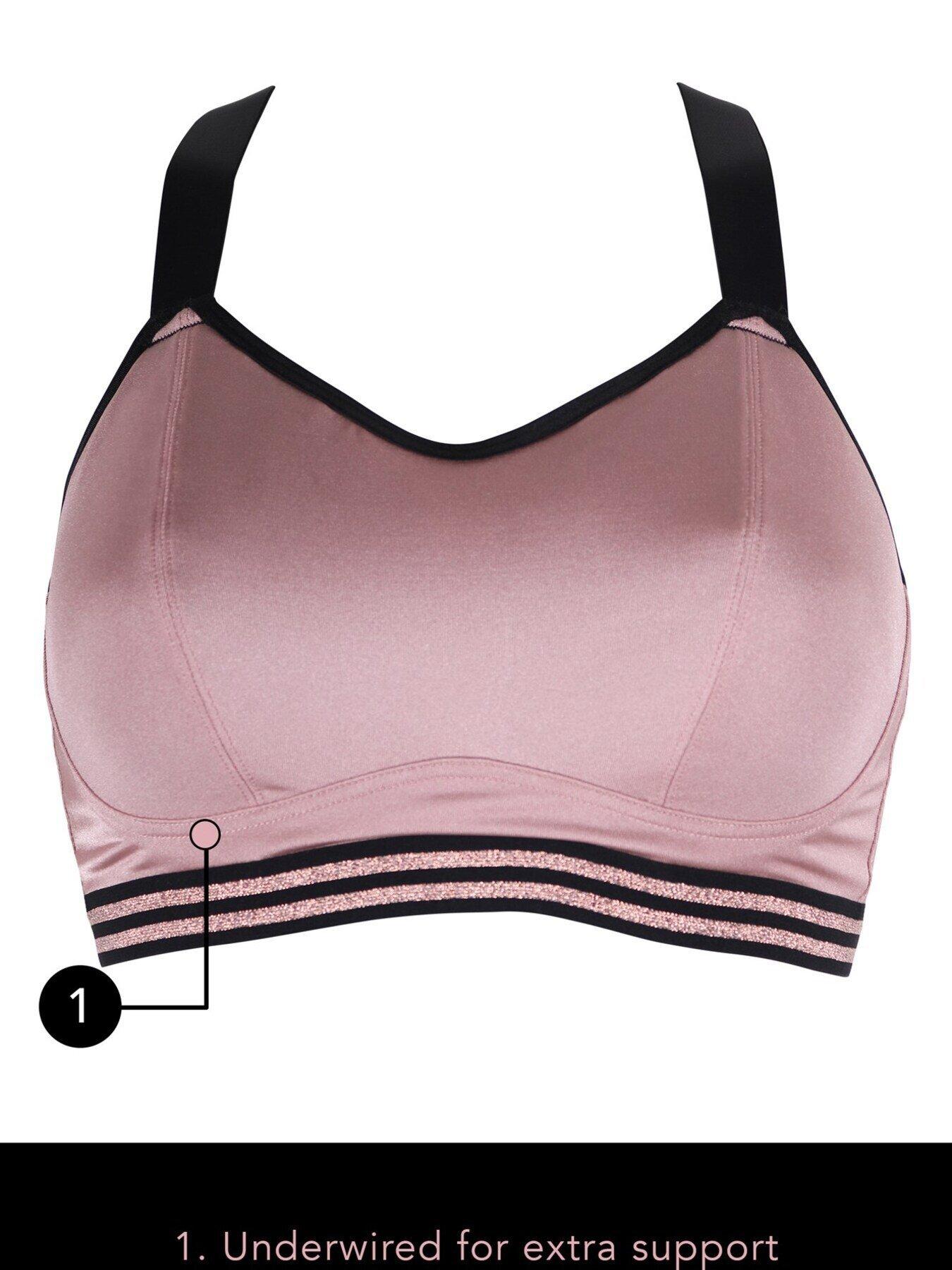 Pour Moi Energy Empower Uw Lightly Padded Convertible Sports Bra Natural Very