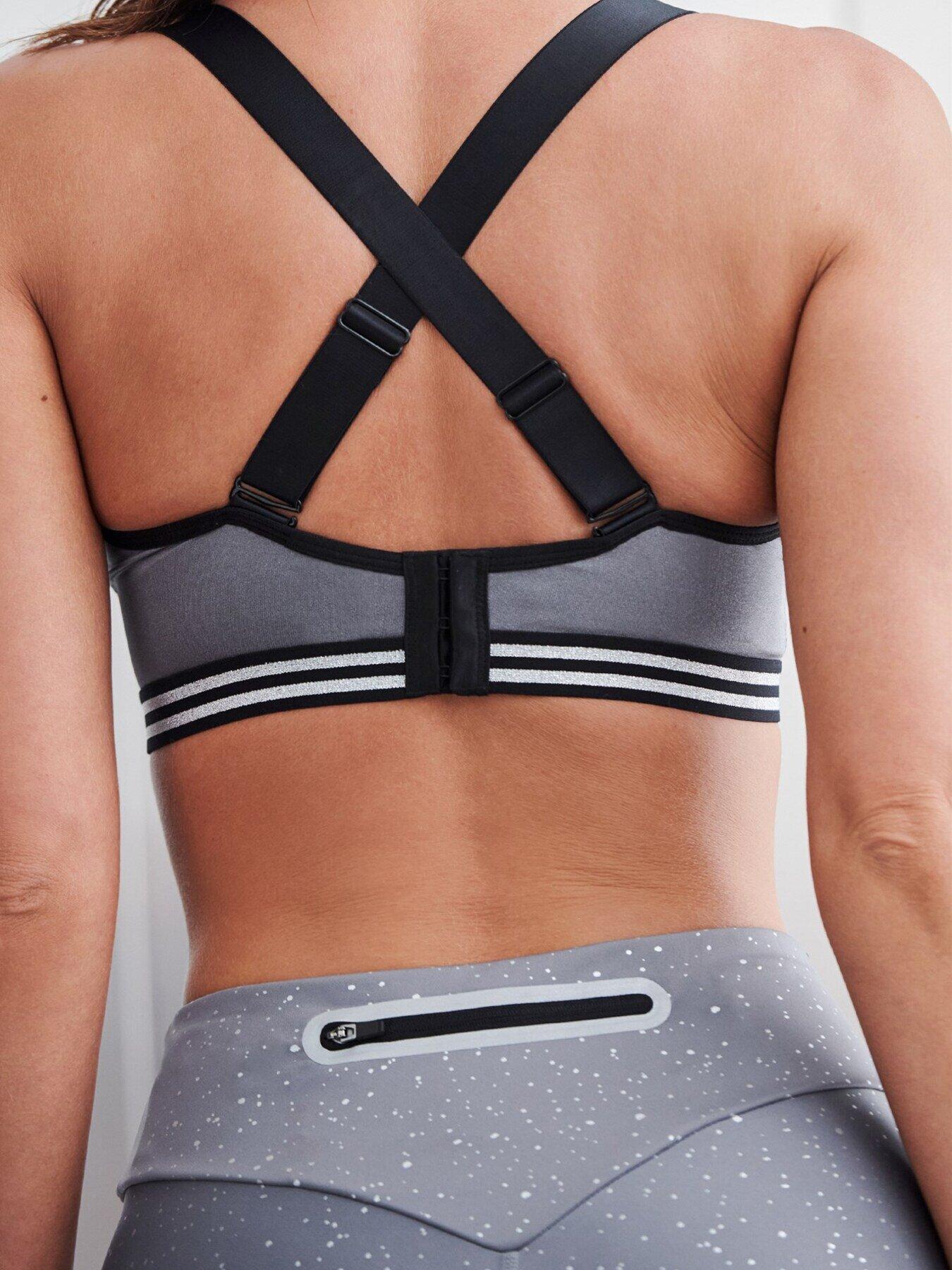 Pour Moi Energy Empower Uw Lightly Padded Convertible Sports Bra Multi Uk