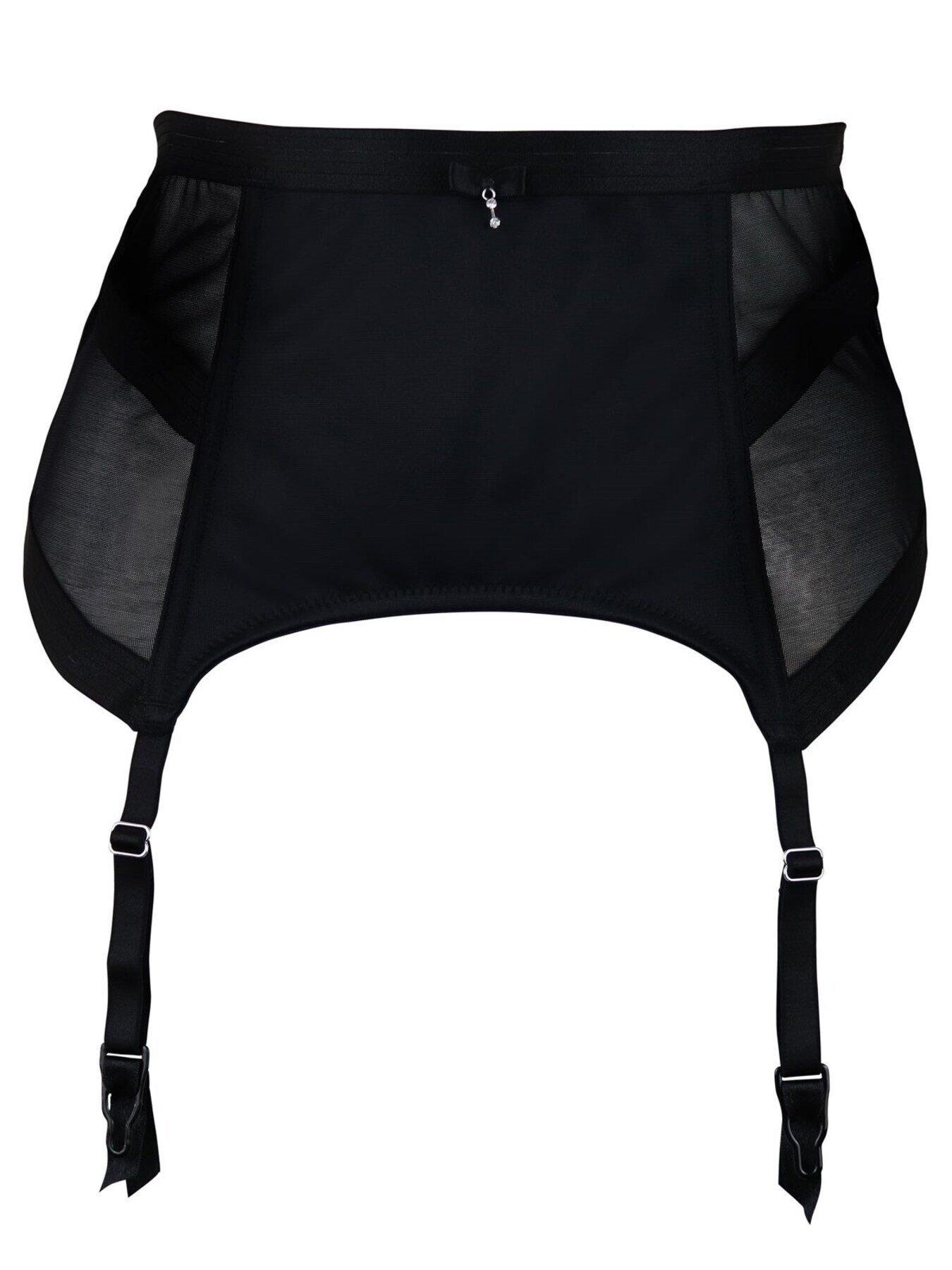 Pour Moi Viva Luxe Suspender - Black | Very