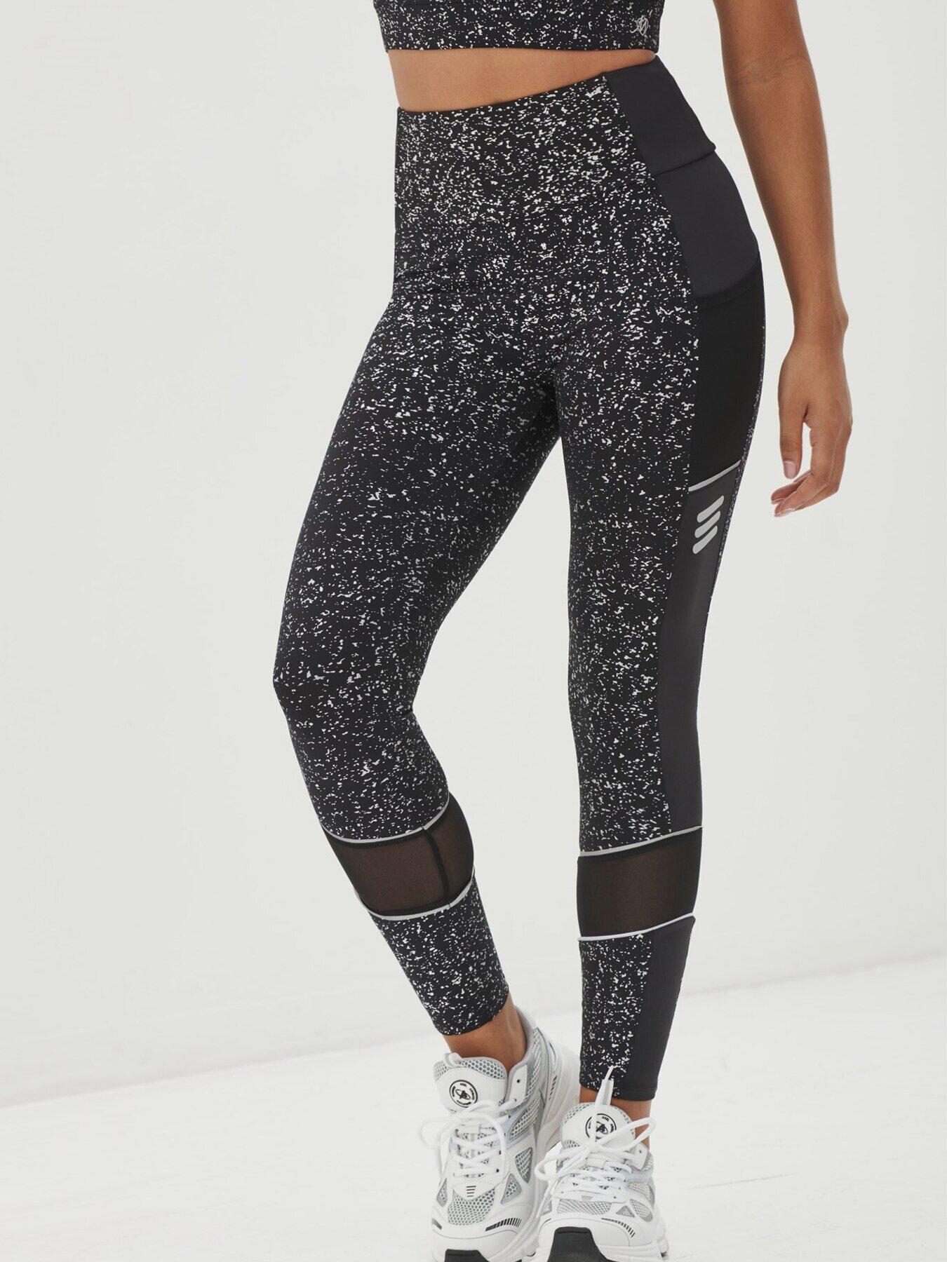 Pour Moi Energy Reflective Mesh Panel Legging - Multi | very.co.uk