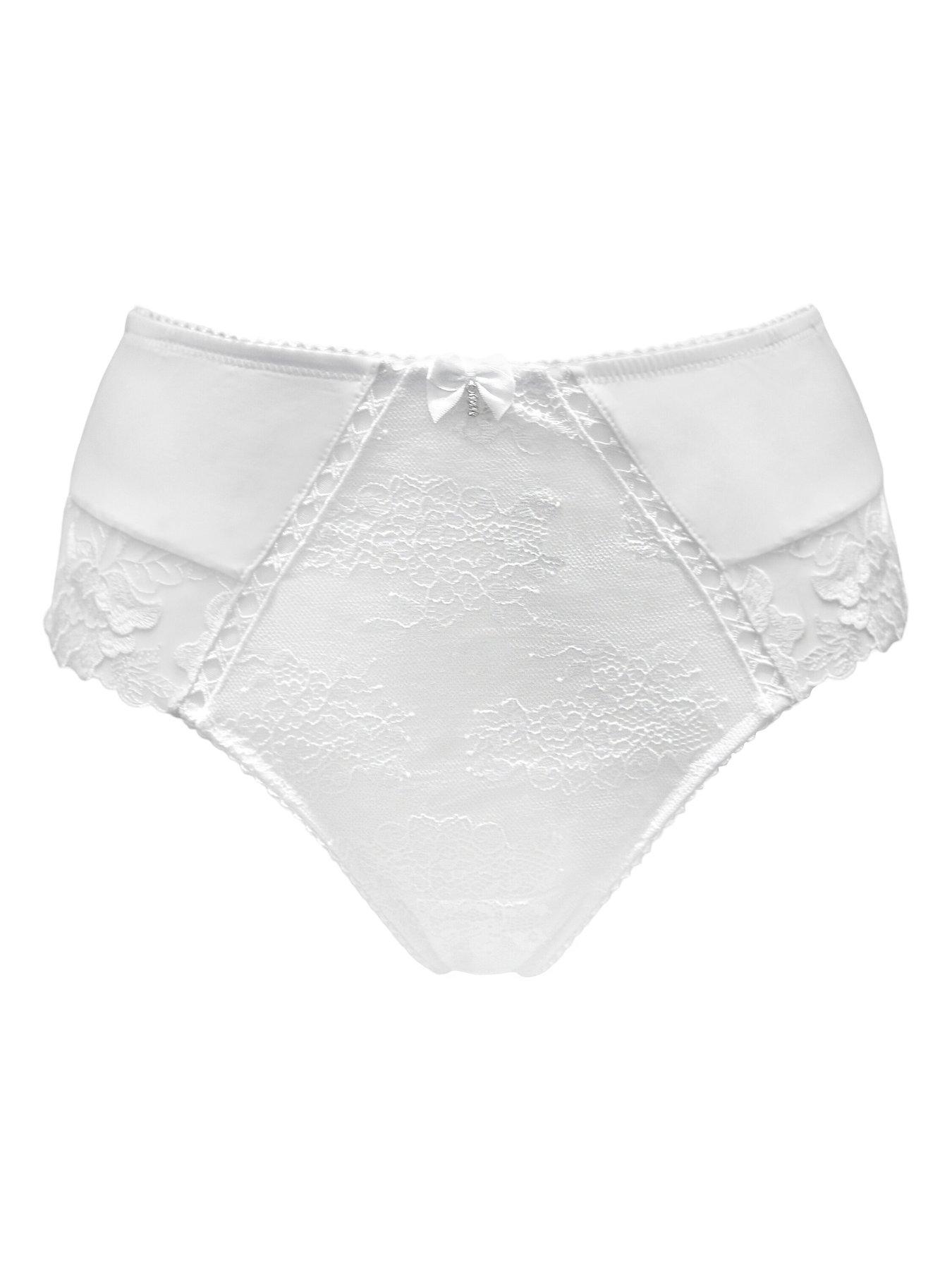 Pour Moi Sofia Emb Lace Embroidered Deep Brief | Very