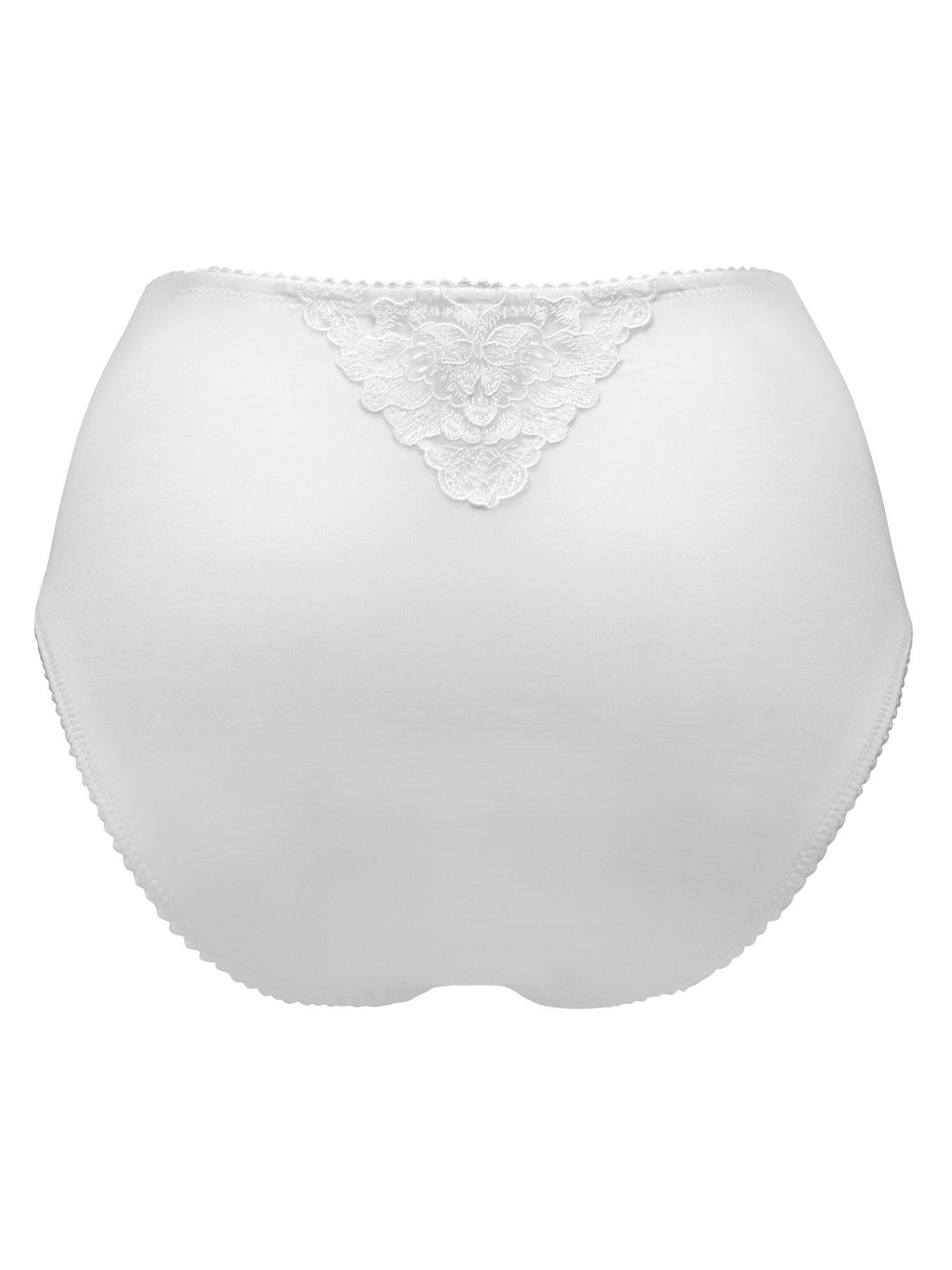 Pour Moi Sofia Emb Lace Embroidered Deep Brief | Very