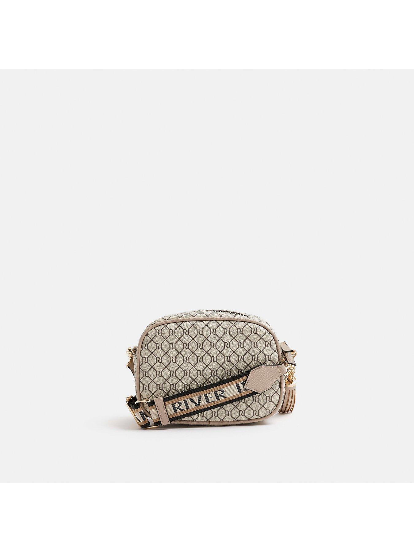 River Island Monogram Print Cross Body Bag | Very