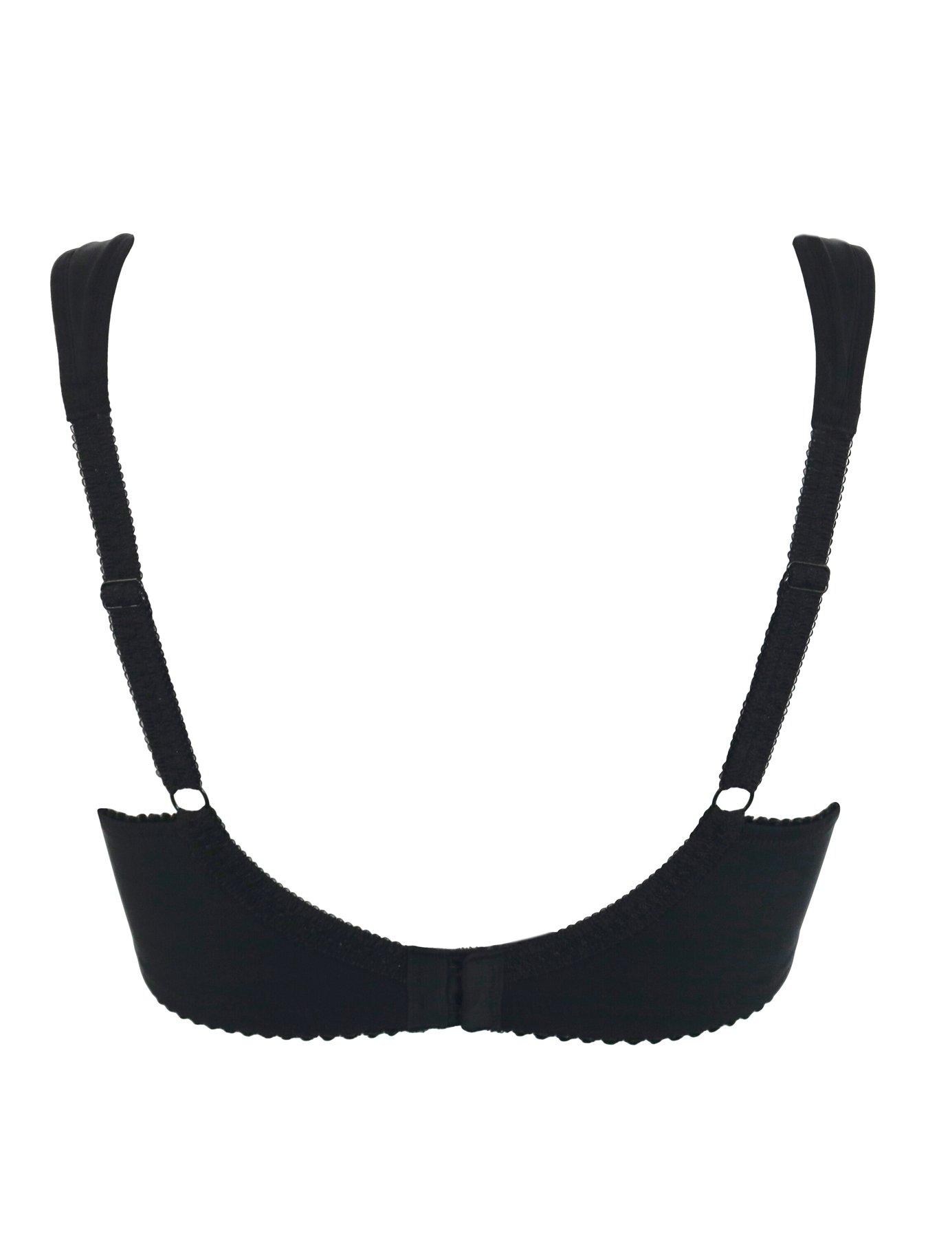 Pour Moi St Tropez Full Coverage Memory Foam T-Shirt Bra - Black | Very