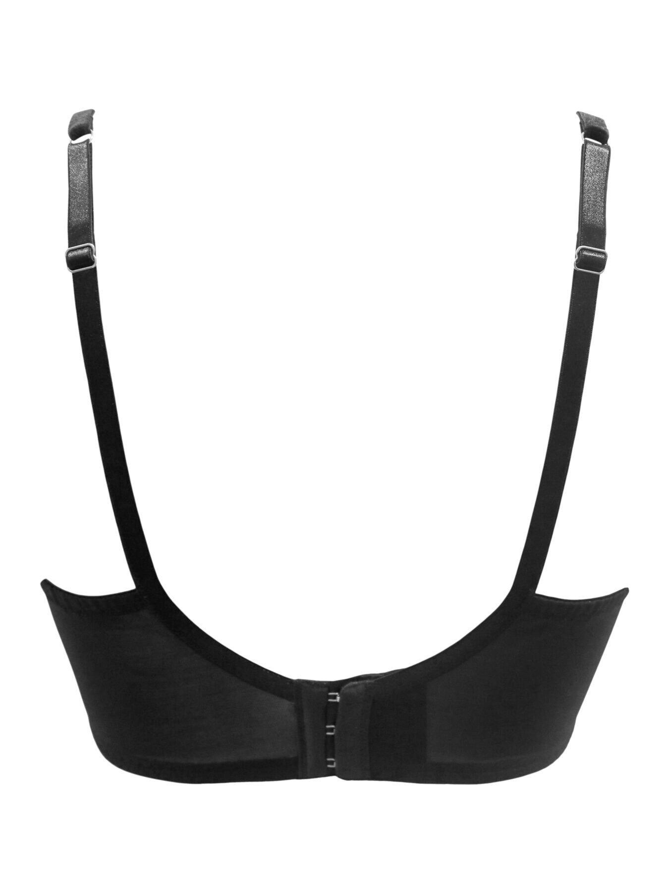 Pour Moi Icon Non Padded Underwired Longline Bra Blackmulti Uk