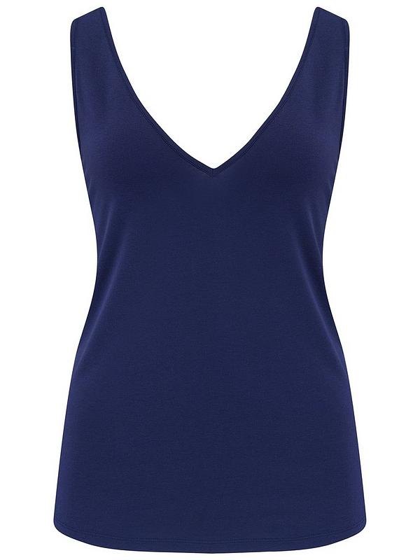 Pour Moi Sophie Fuller Bust Stretch V-Neck Vest with LENZING™ ECOVERO ... Pour Moi Sophie Fuller Bust Stretch V-Neck Vest with LENZING™ ECOVERO ...