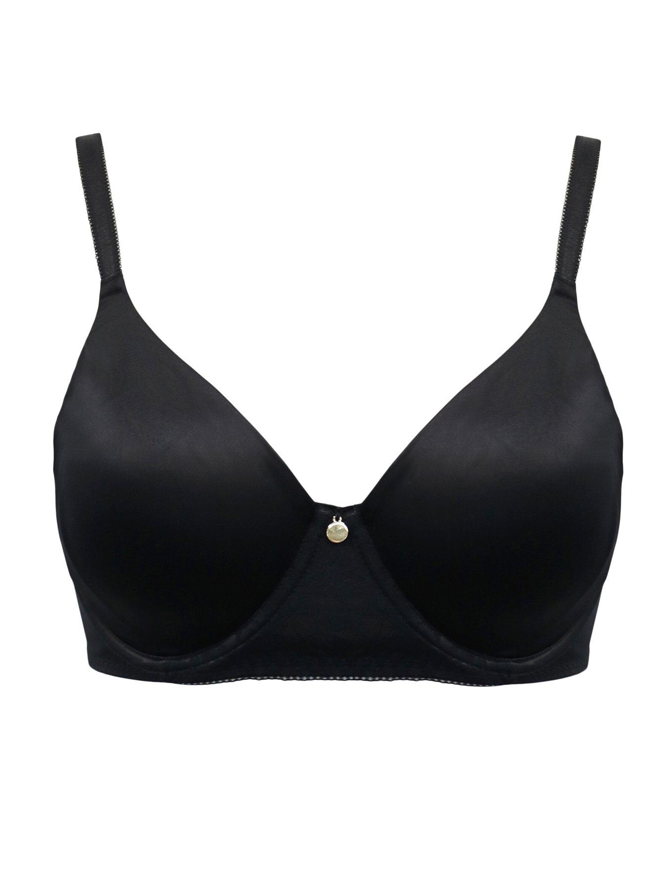 Pour Moi Effortless Non-Padded Underwired Double Layer Moulded Bra ...