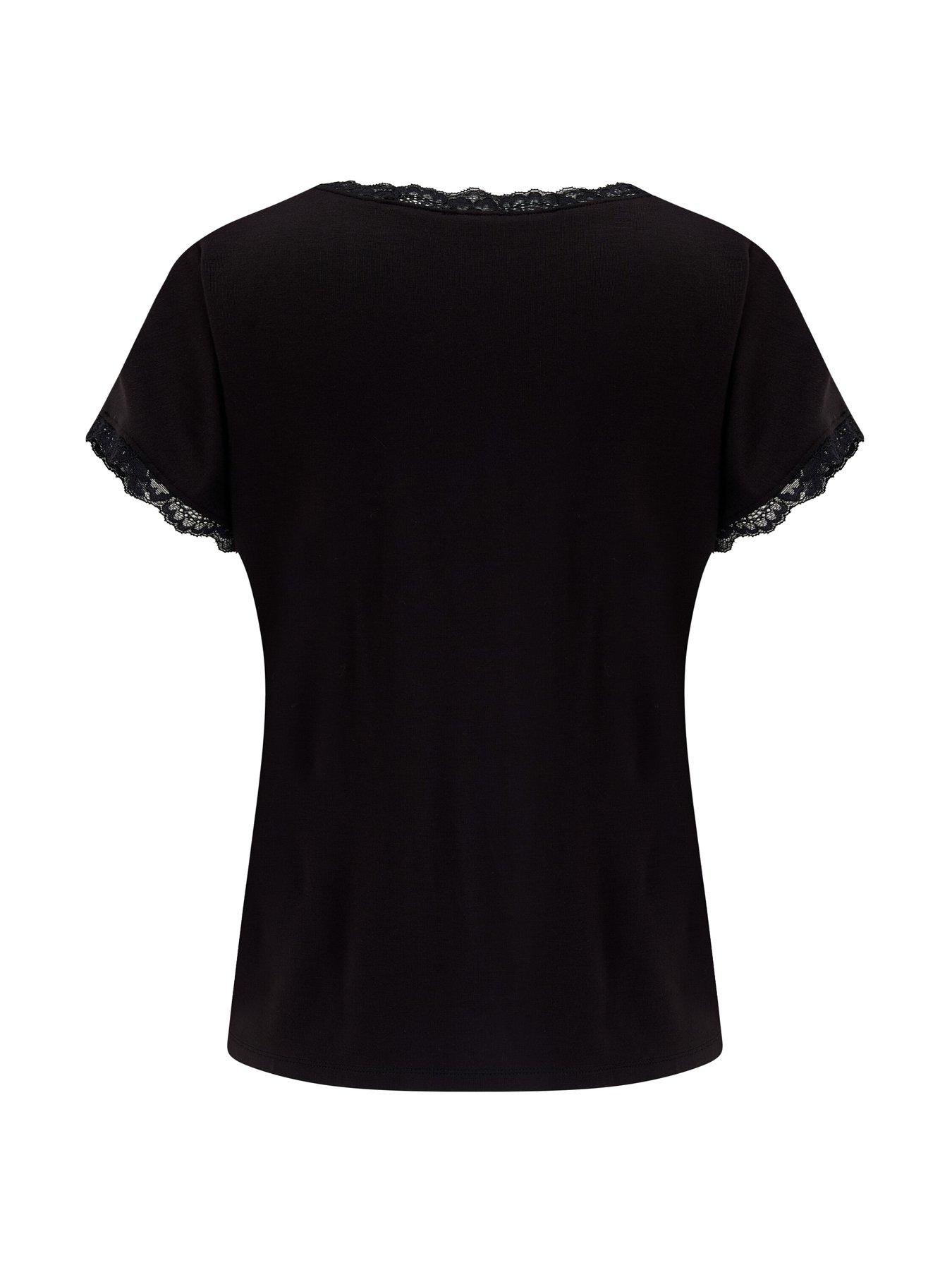 Pour Moi Sofa Loves Lace Hidden Support T-Shirt | Very