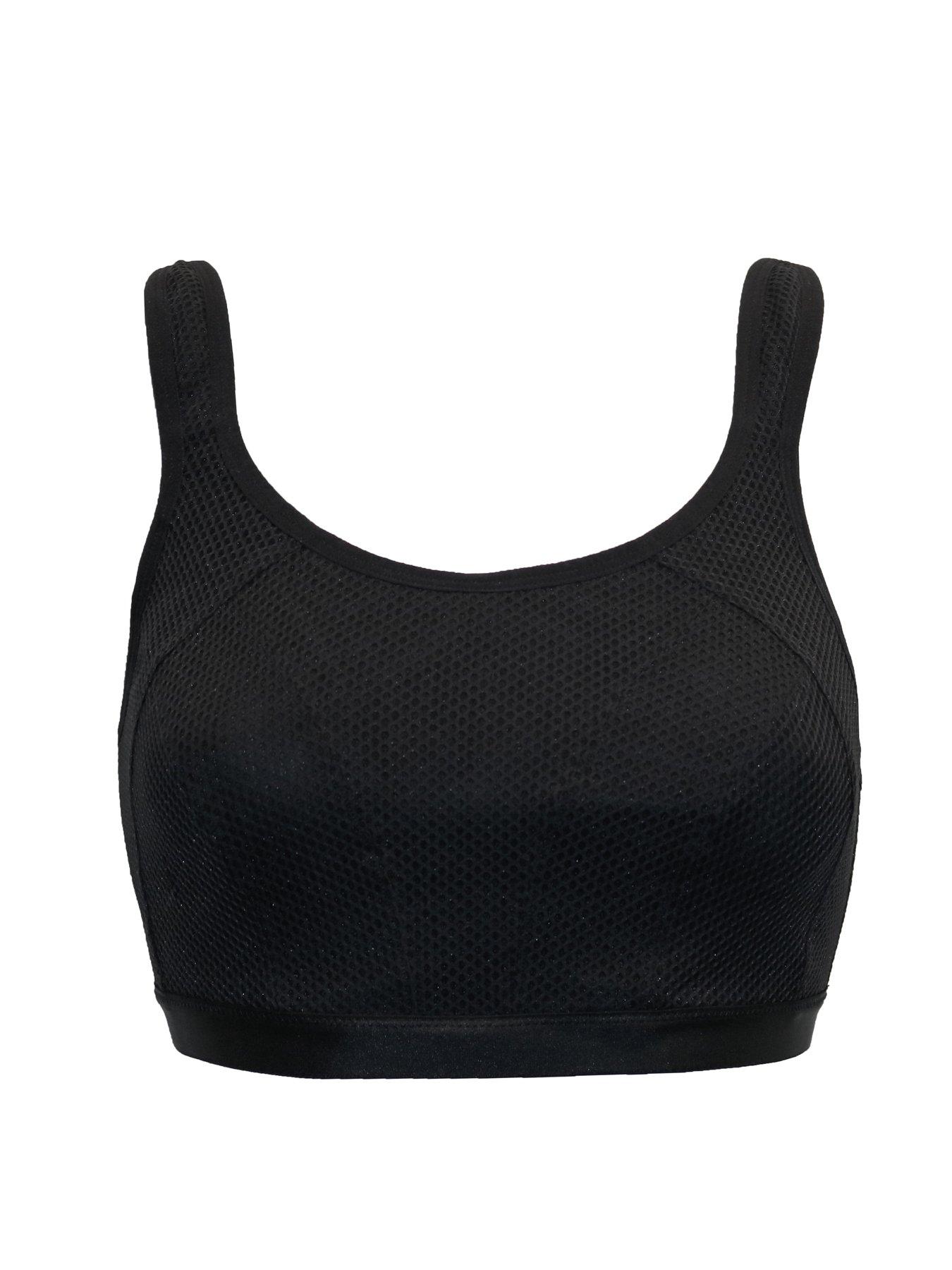 Pour Moi Energy Strive Non-Wired Non-Padded Lined Full Cup Sports Bra ...