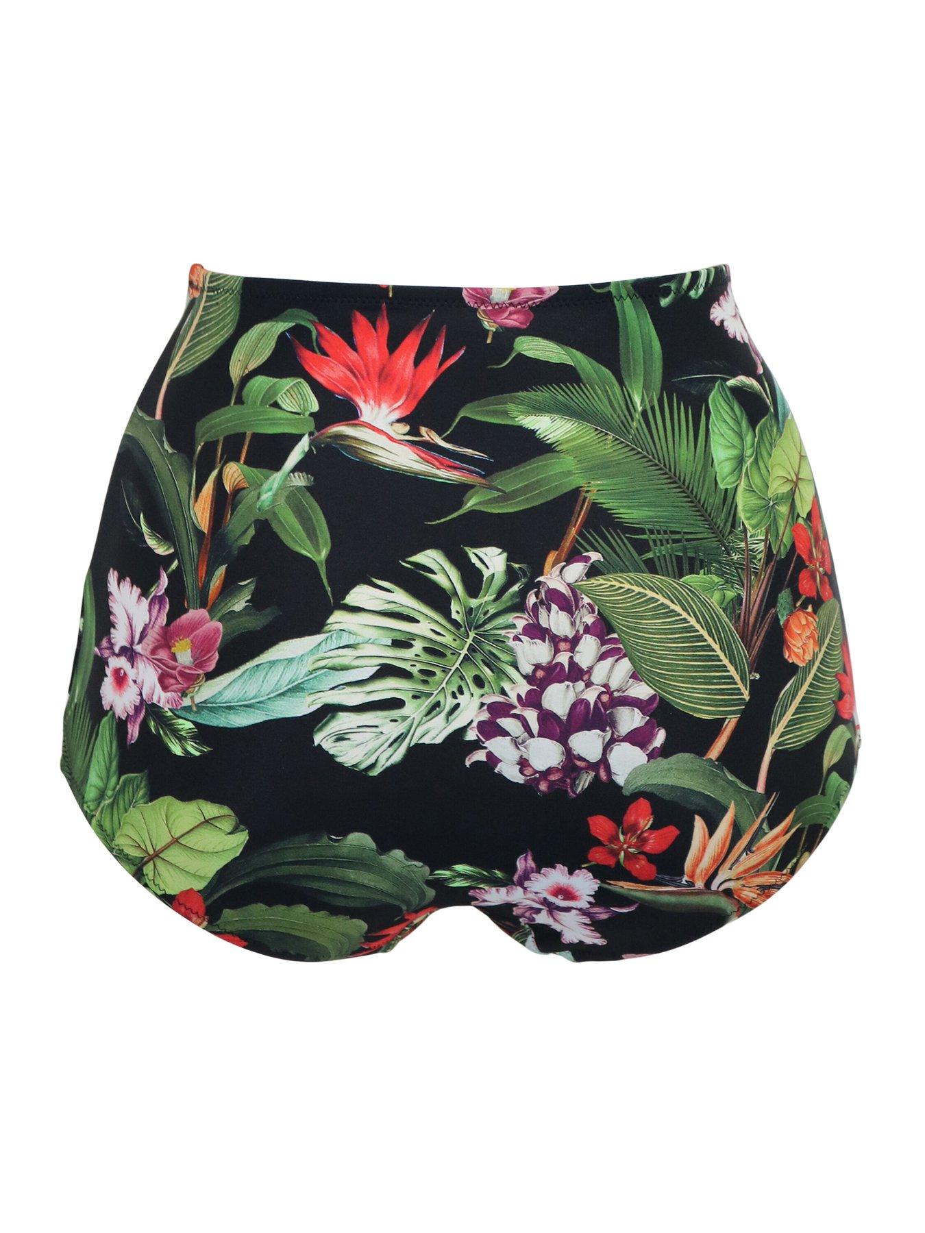 Pour Moi Palermo Super High-Waist Ruched Tummy Control Bikini Brief ...