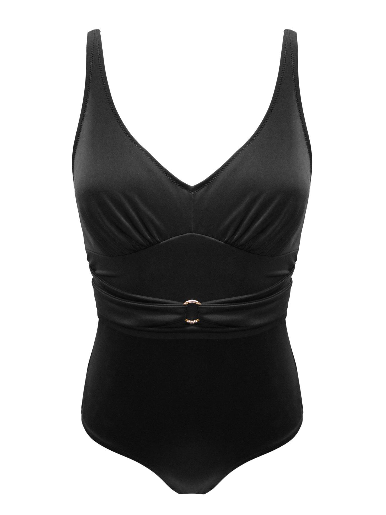 Pour Moi Ischia Enhance Your Shape Super Tummy Control Shaping Swimsuit ...
