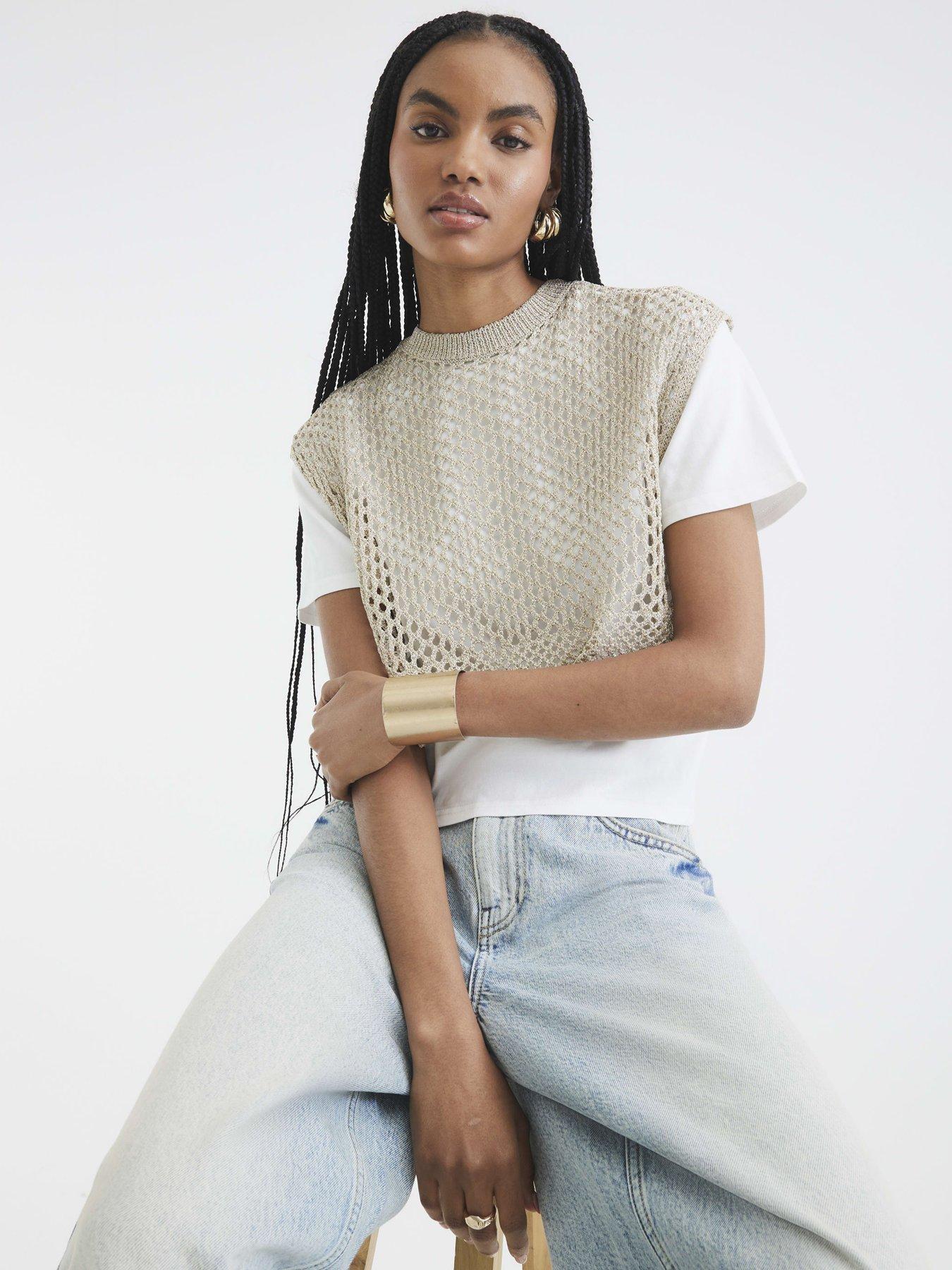 Womens Gold Tops - Very