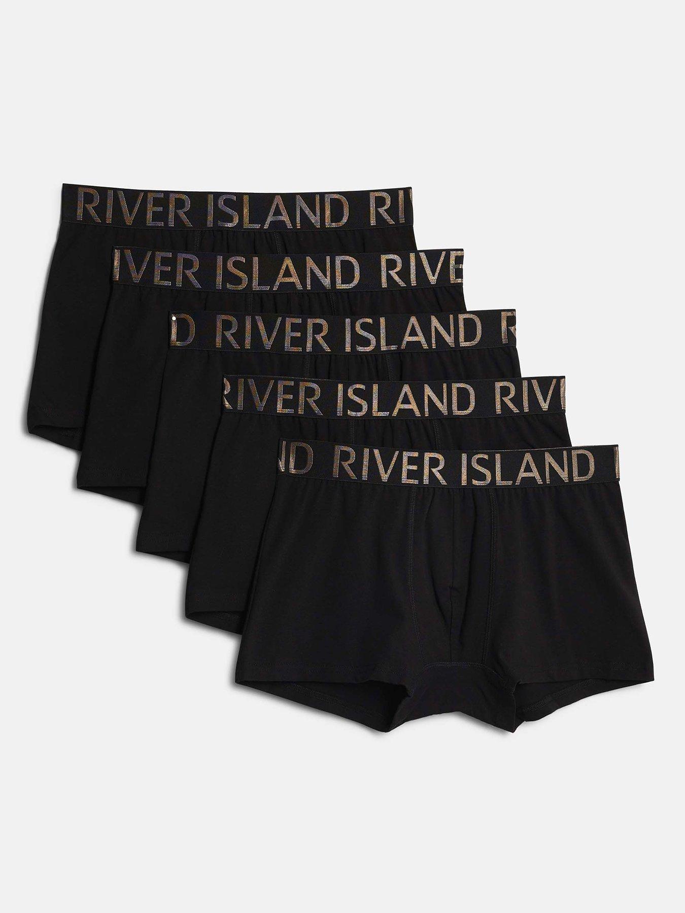 River Island Metallic Pack Of 5 Trunks - Brown | Very