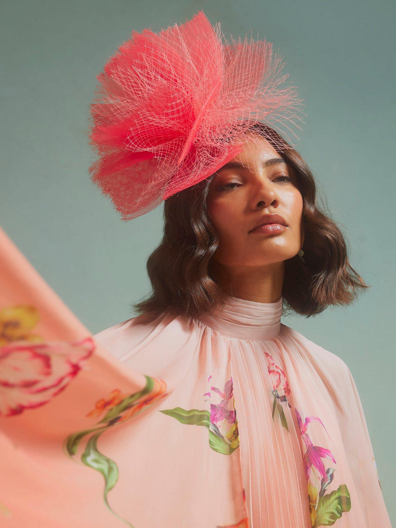 River Island Premium Jasmine Netted Fascinator | Very