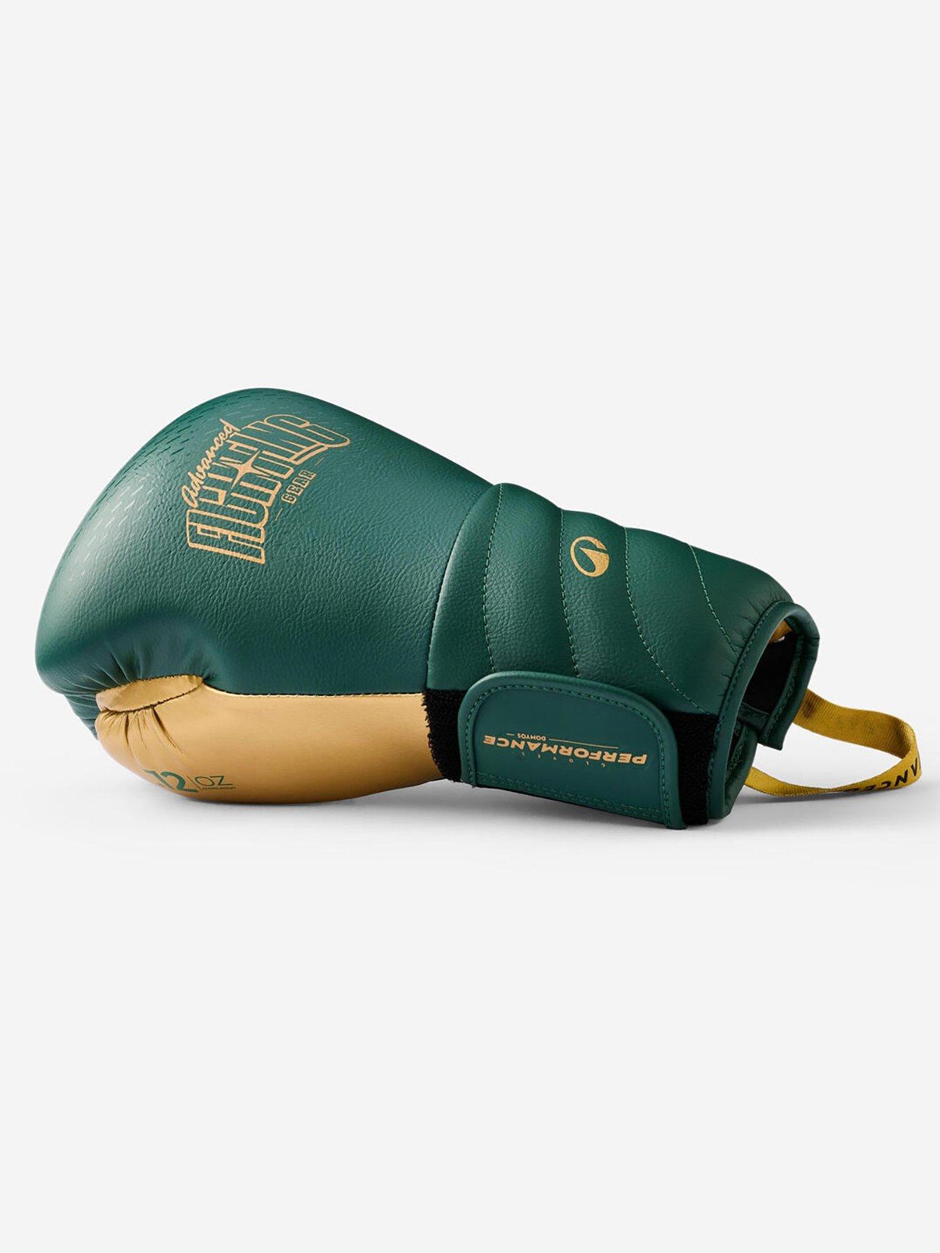 Decathlon One-Piece Foam Boxing Gloves for Experienced Boxers - Green ...