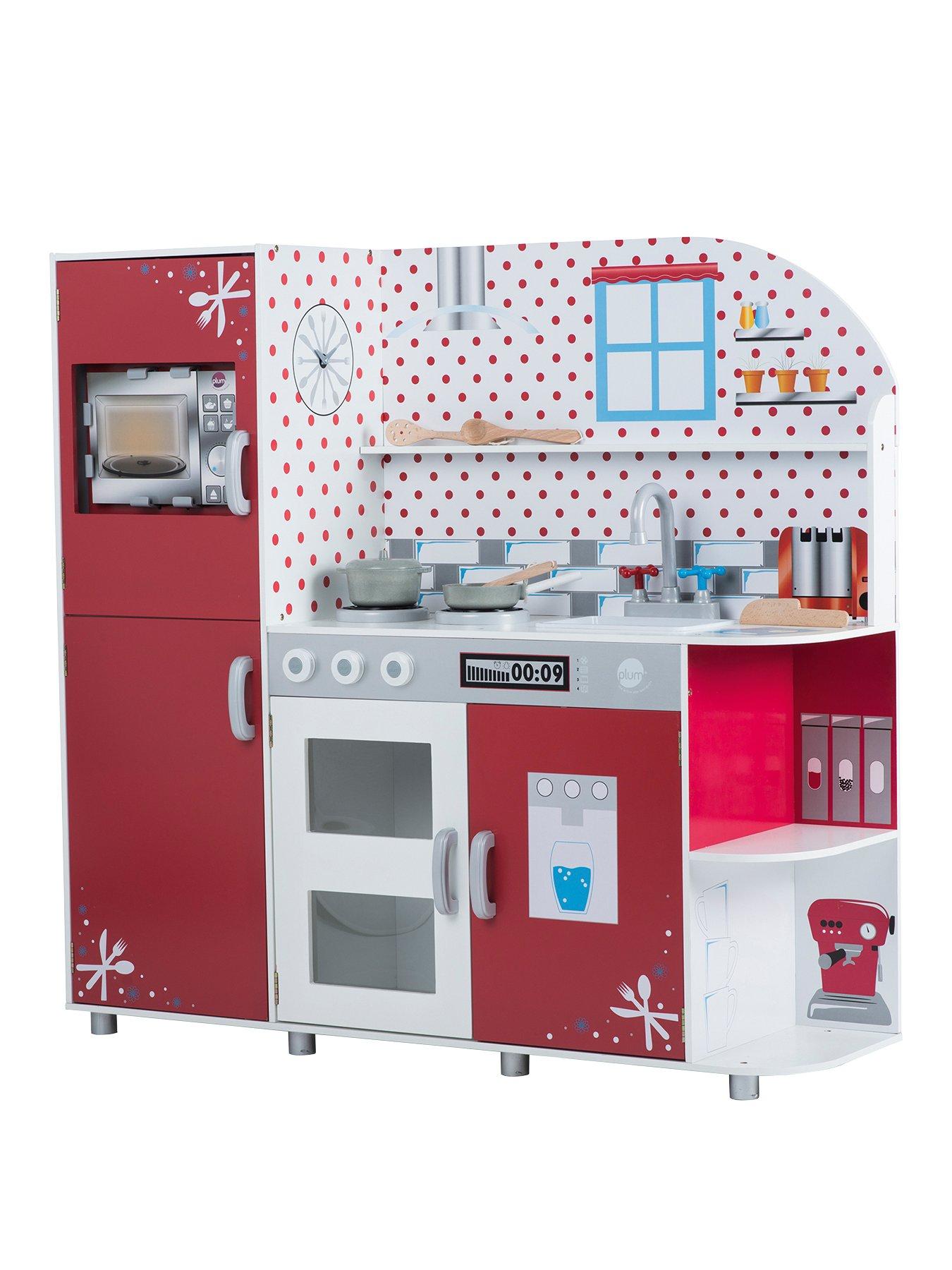 Plum Cookie Wooden Interactive Kitchen | very.co.uk