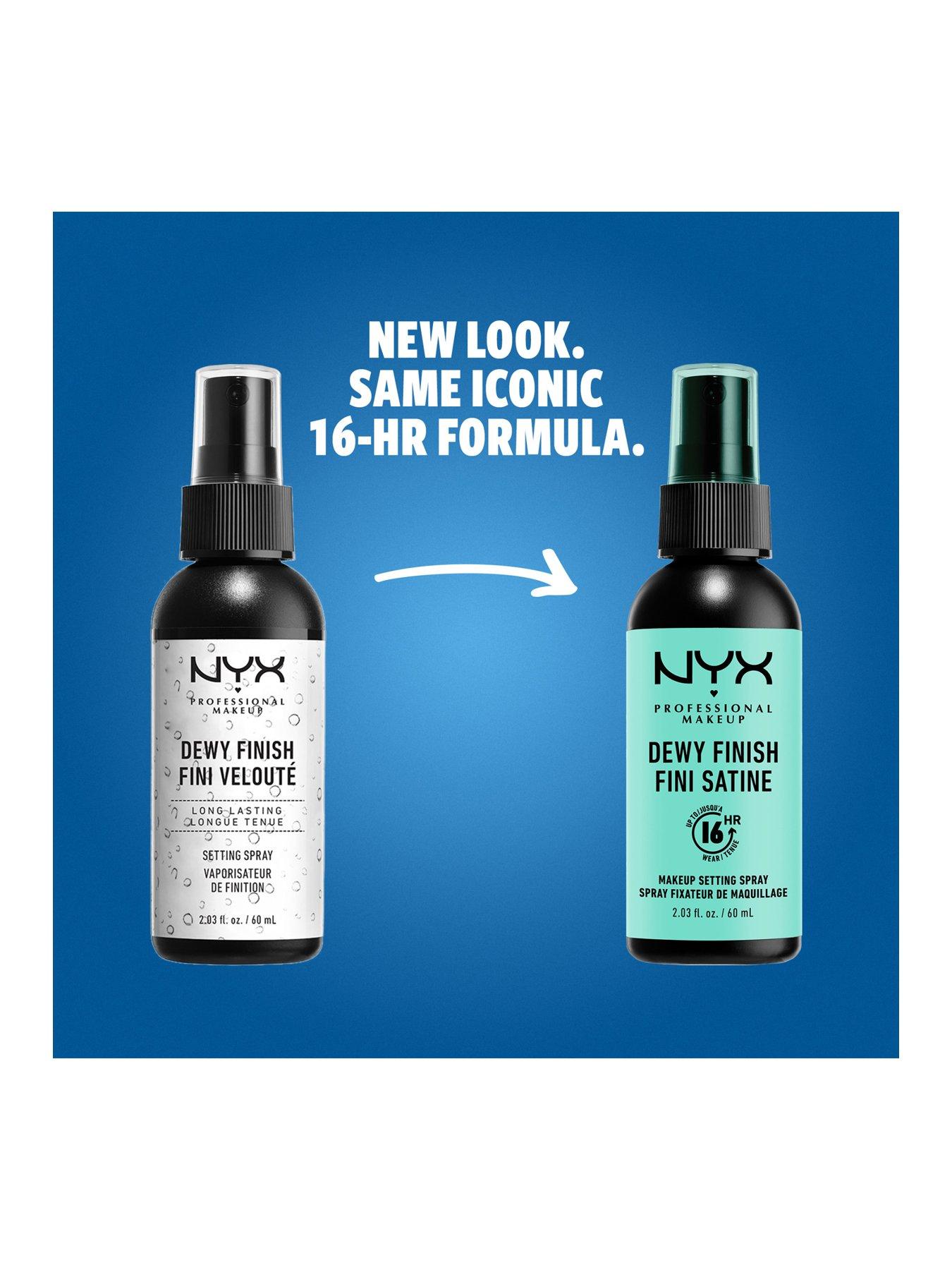 NYX PROFESSIONAL MAKEUP Make Up Setting Spray - Dewy Finish/Long ...