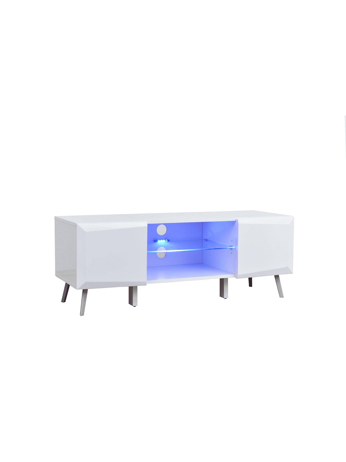 Very Home Xander TV Stand with LED Lights fits up to 43 inch TV Very