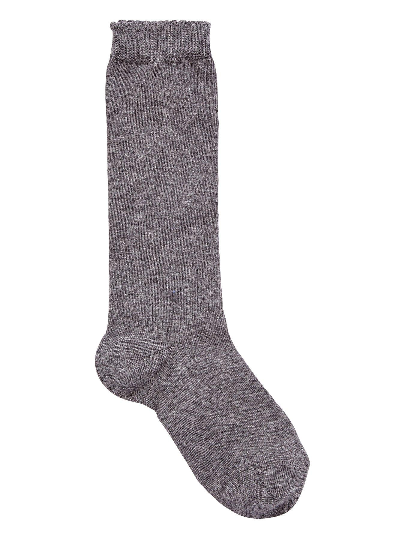 The Very Collection Girls Knee High Socks 5 Pack - Grey | Very