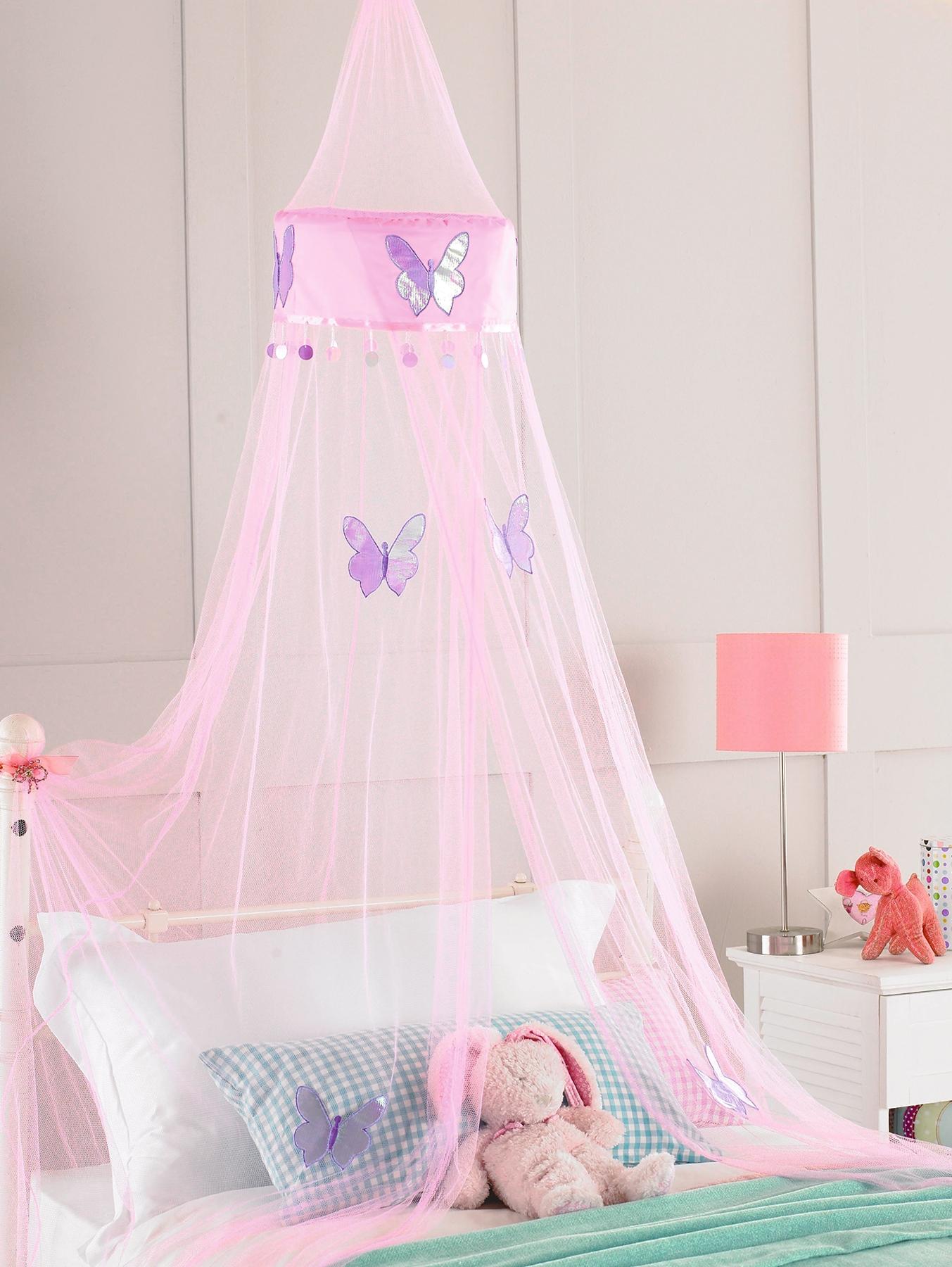 Butterfly Embellished Canopy | very.co.uk