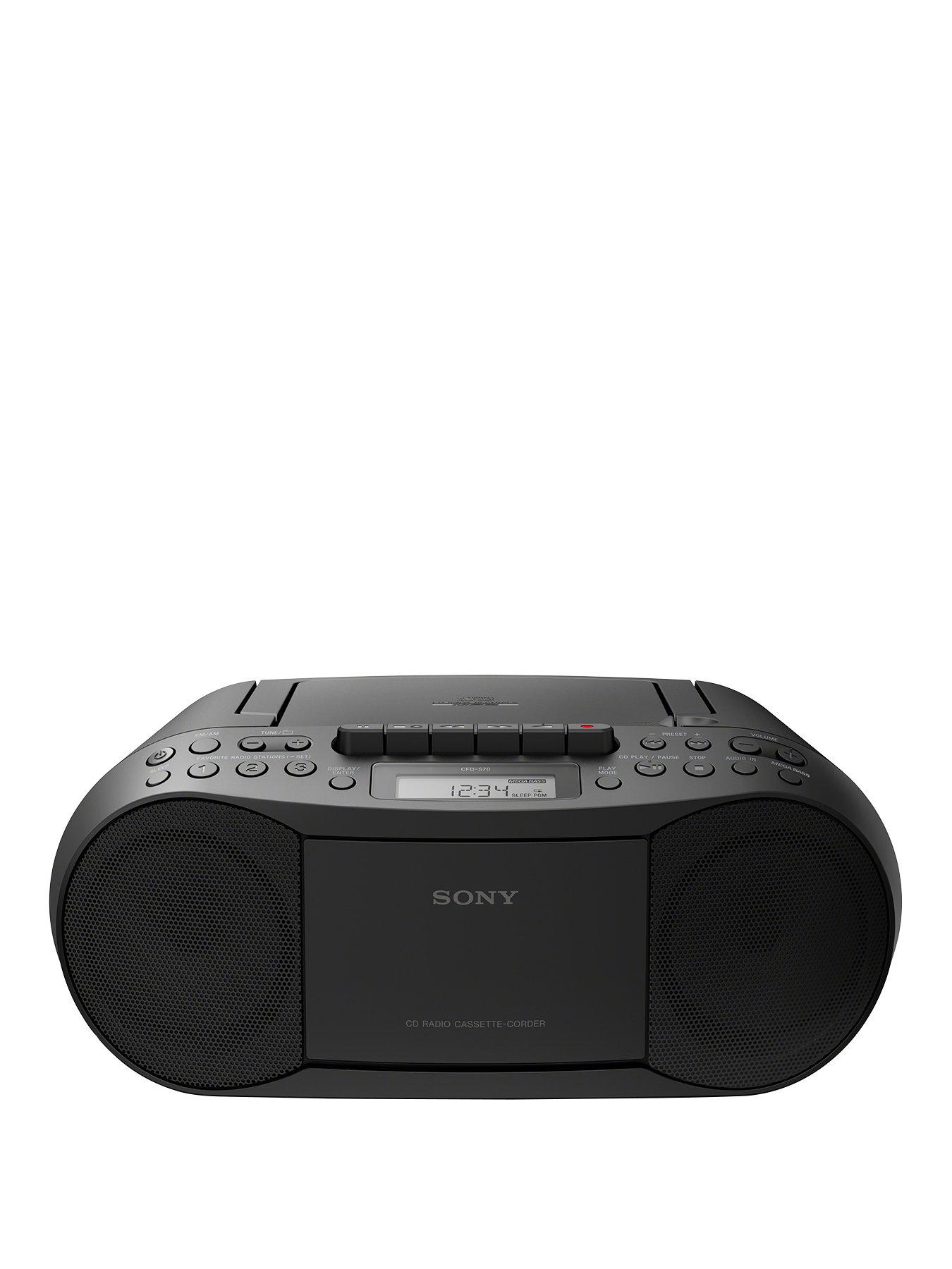 Sony music system with cassette player
