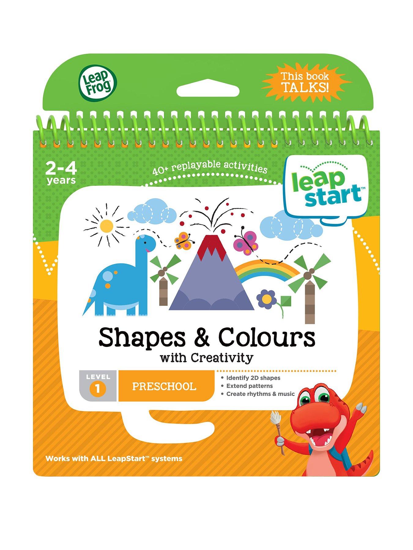 VTech LeapStart Nursery Activity Book: Shapes, Colours & Creative ...