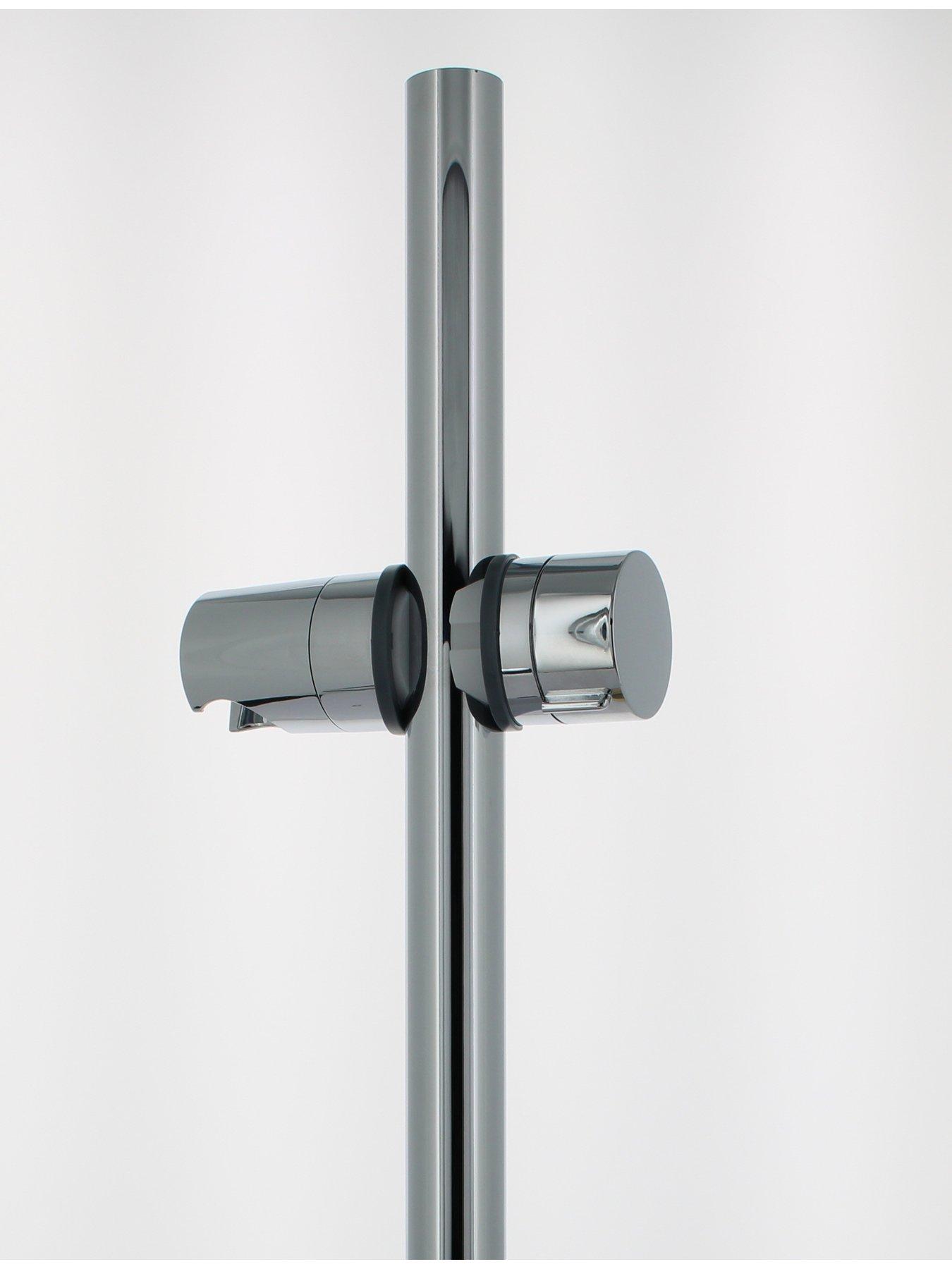 Triton Riser Rail Handset Holder - 22mm - Chrome | very.co.uk