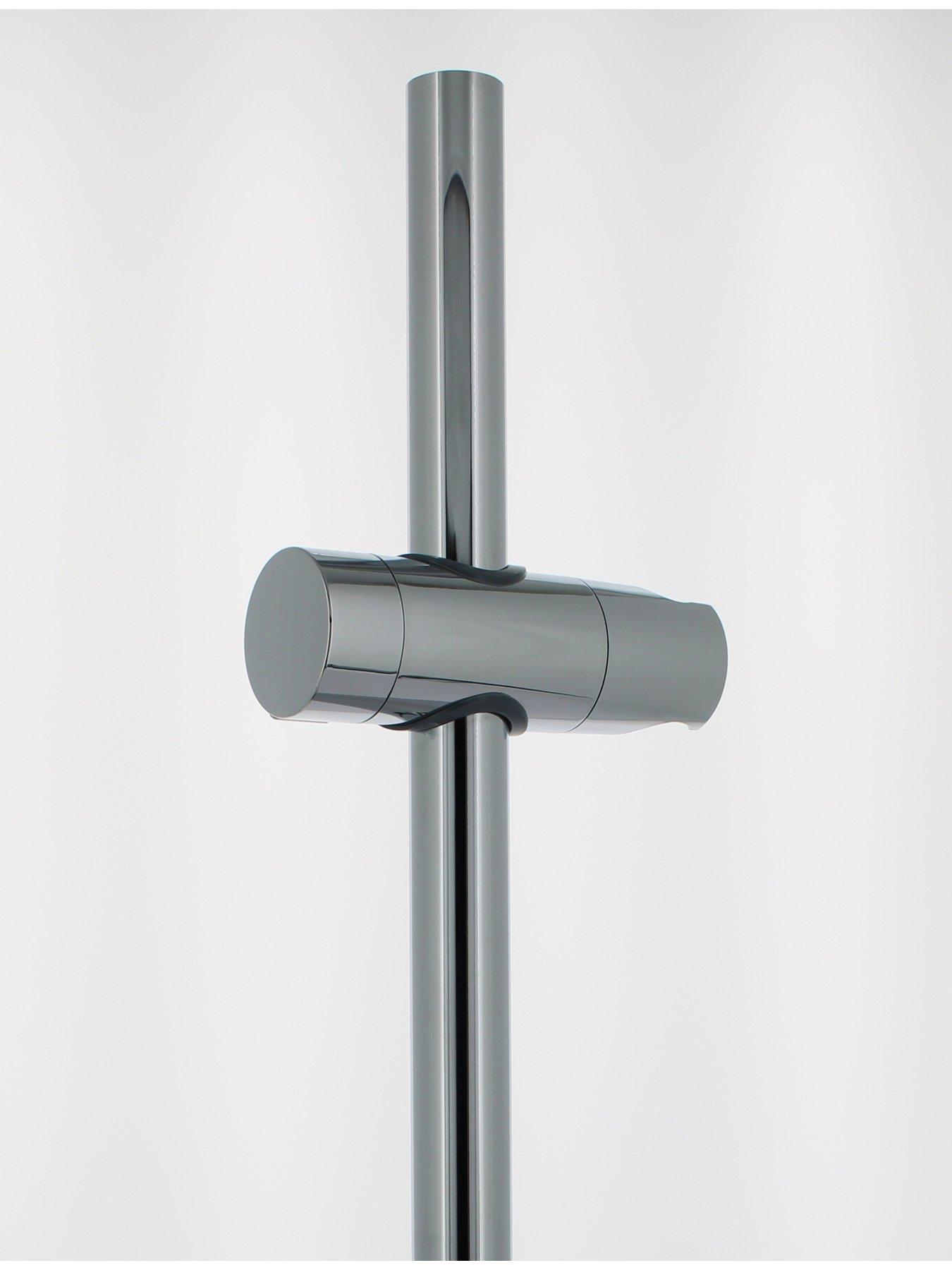 Triton Riser Rail Handset Holder - 22mm - Chrome | Very