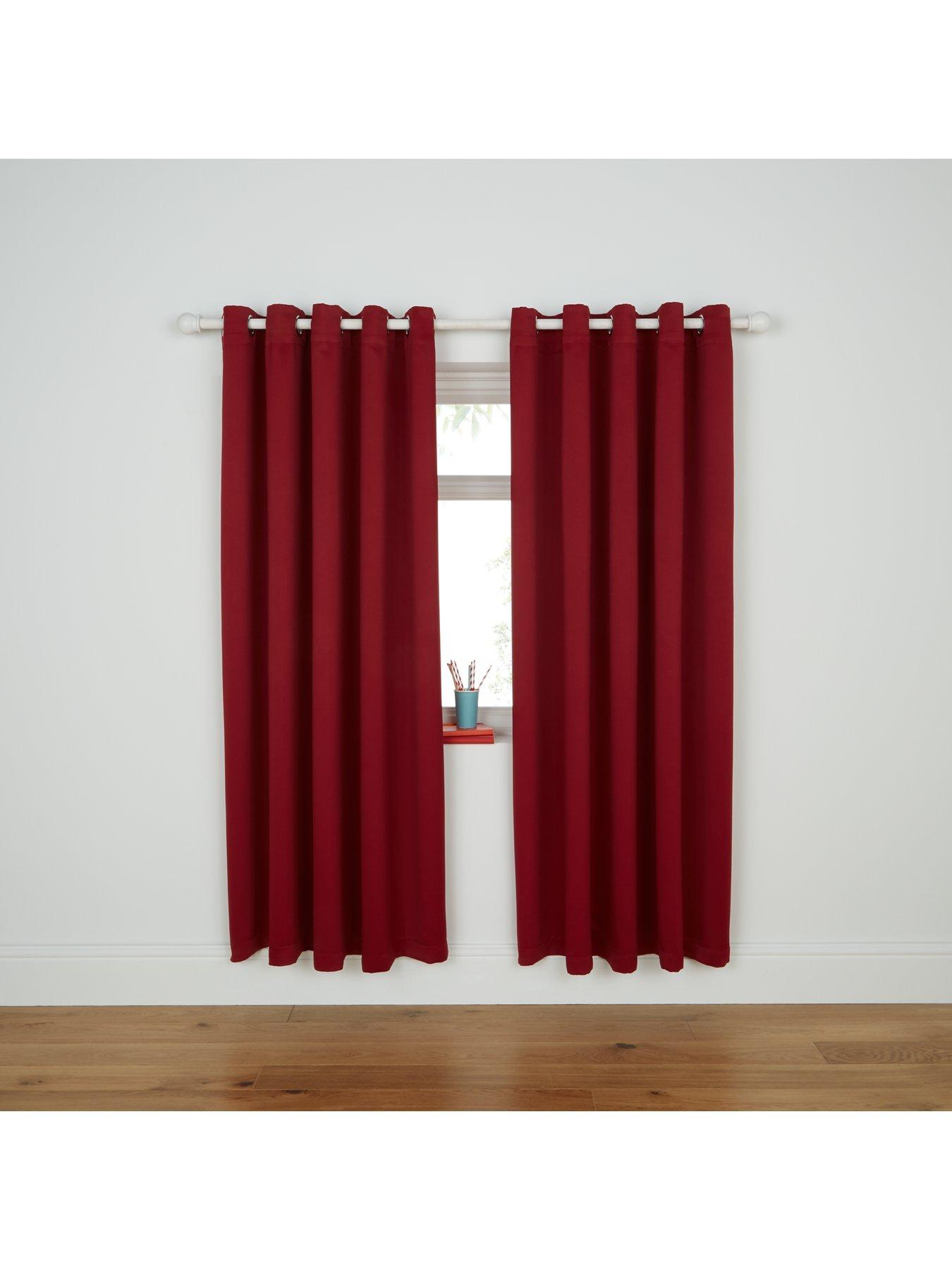 Red Curtains | Living Room, Bedroom, more| Very.co.uk