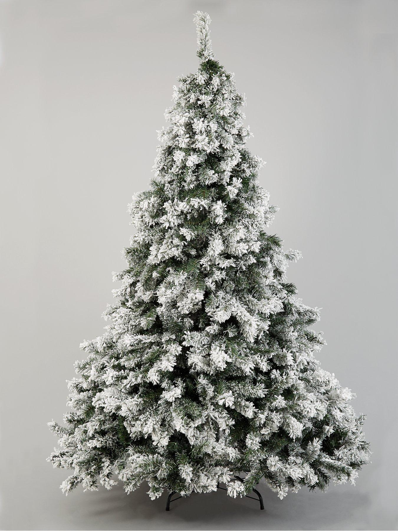 Very Home 6ft Flocked Pre-lit Downswept Pine Christmas Tree | Very.co.uk