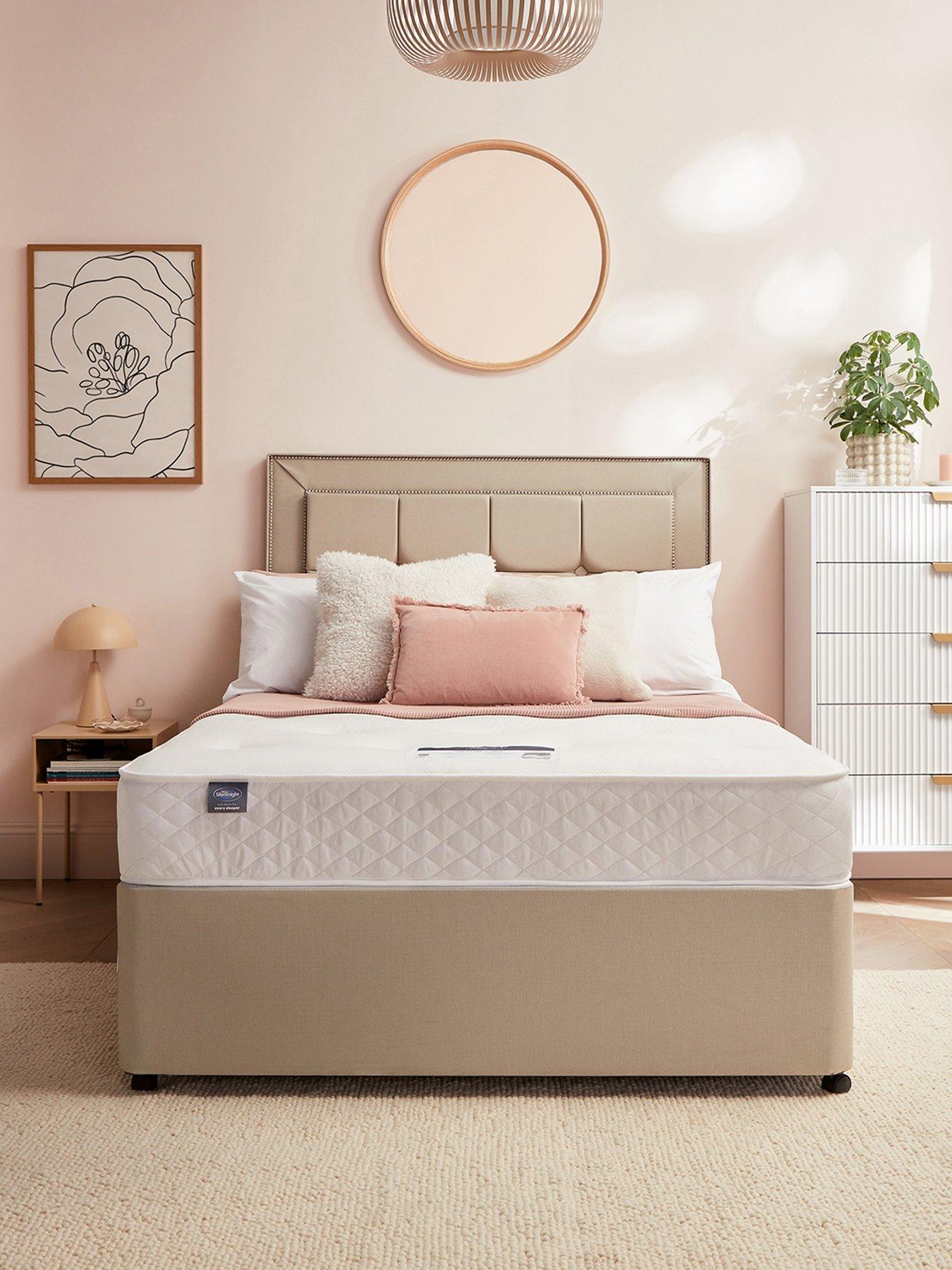 Silentnight Miracoil Eco Pillowtop Mattress Firm Very