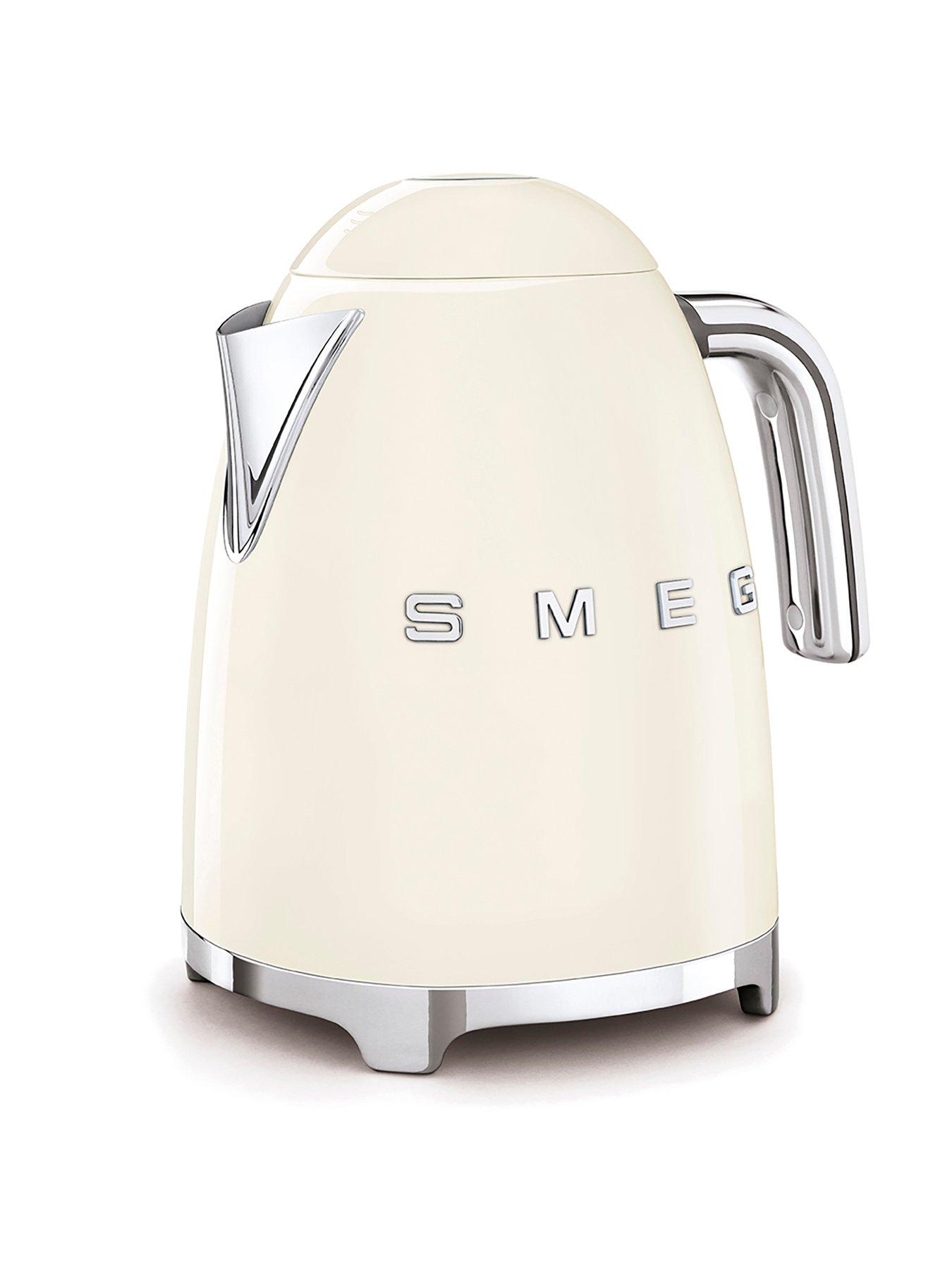 Smeg KLF03 Retro Style Jug Kettle, 300W, 1.7L - Cream | very.co.uk
