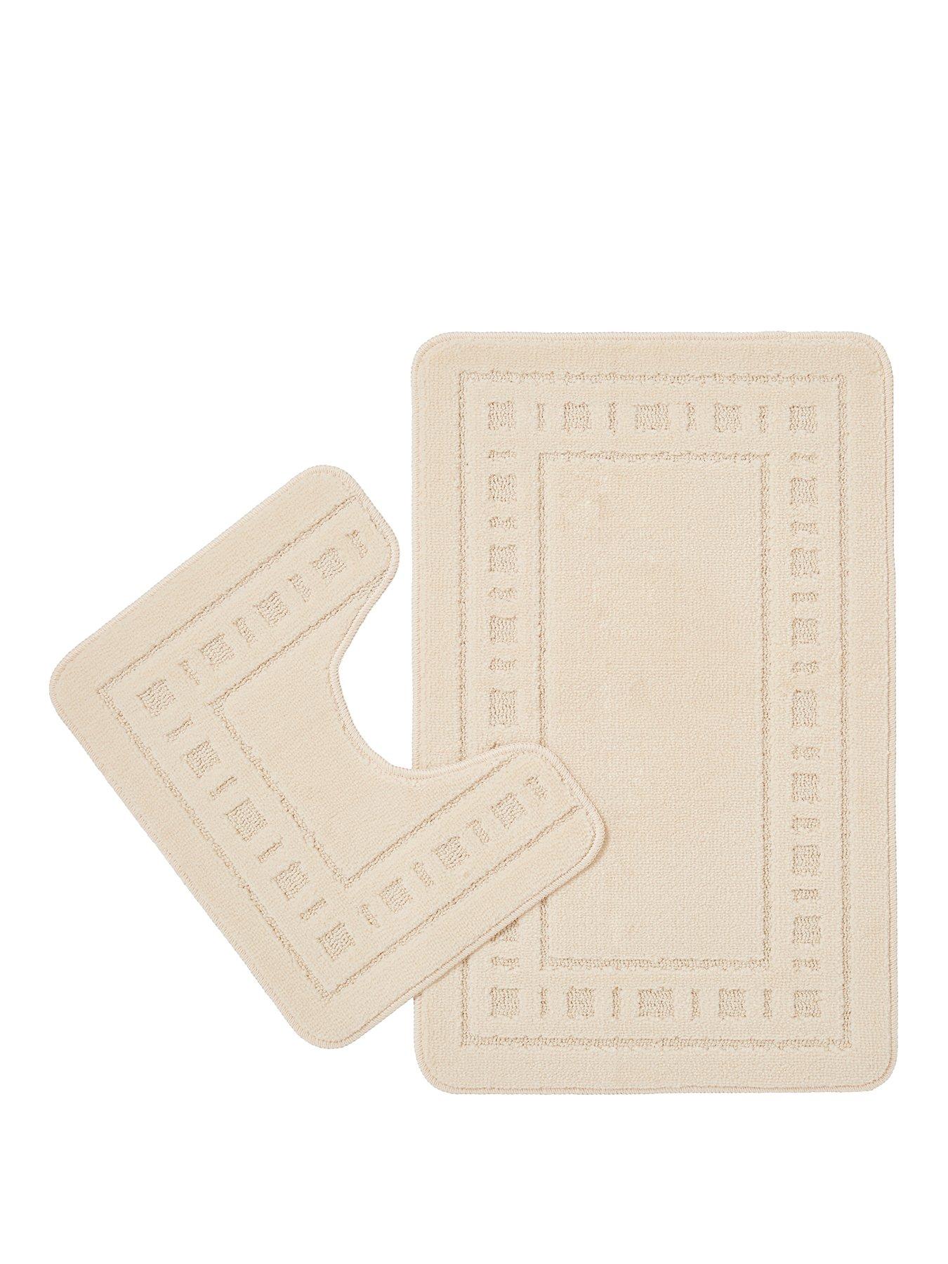 Bath Mats | Cream | Bathroom Essentials | Home & Garden | Very