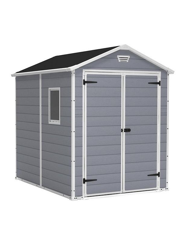 Keter 6-ft X 8-ft Manor Gable Resin Storage Shed (Floor, 44% OFF Keter 6-ft X 8-ft Manor Gable Resin Storage Shed (Floor, 44% OFF