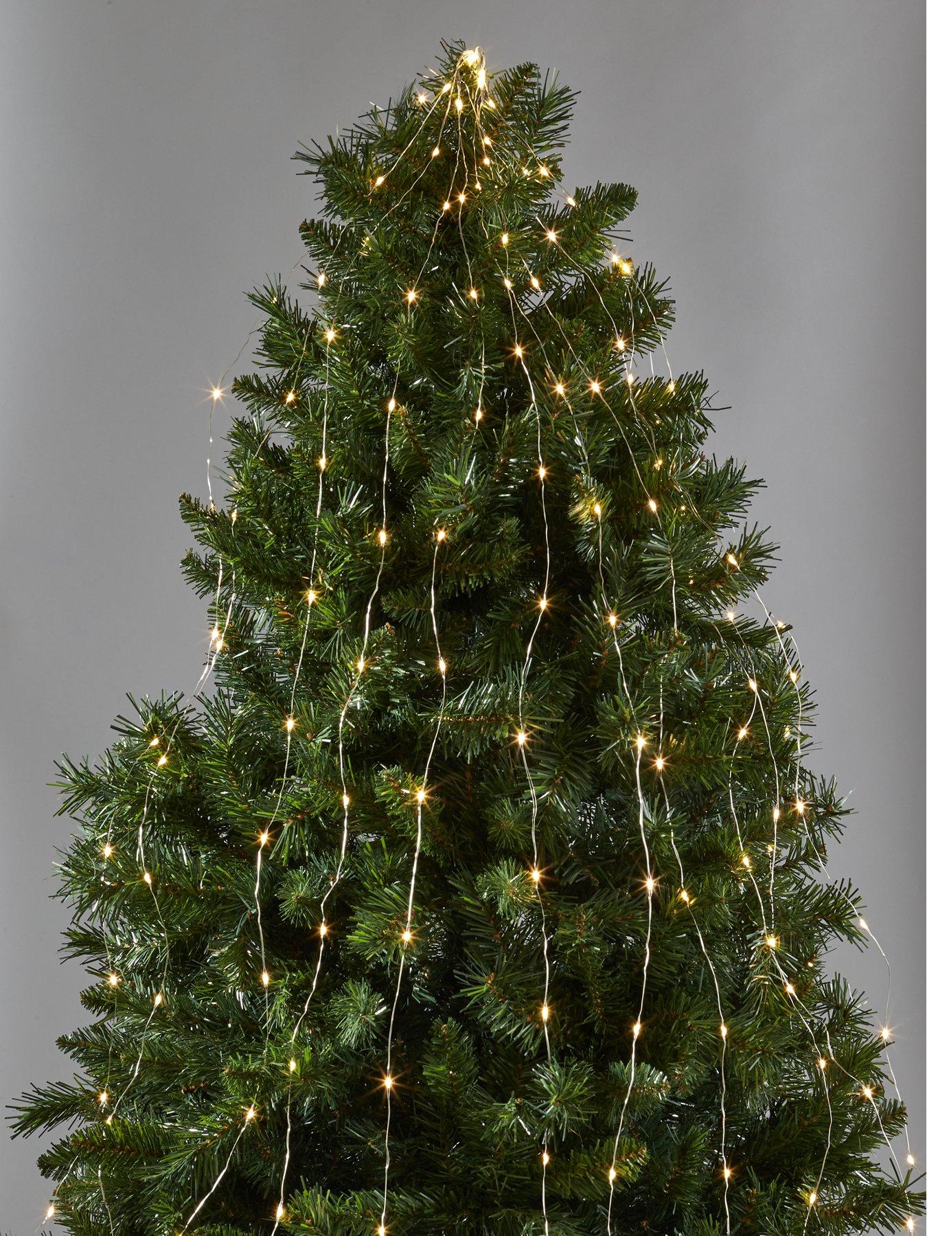 Very Home 450 LED Copper Horsetail Christmas Tree Lights | Very