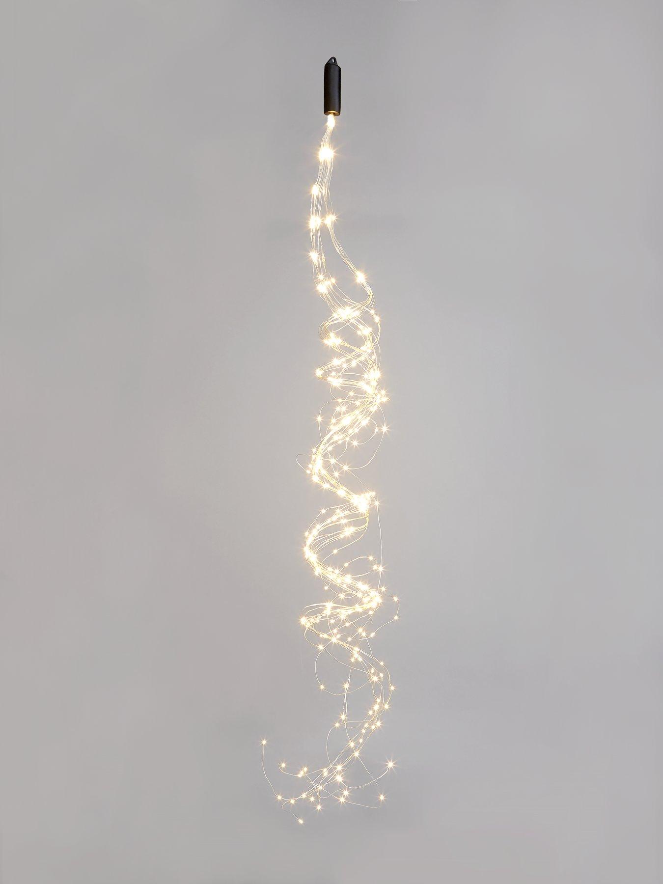 Very Home 450 LED Copper Horsetail Christmas Tree Lights | Very
