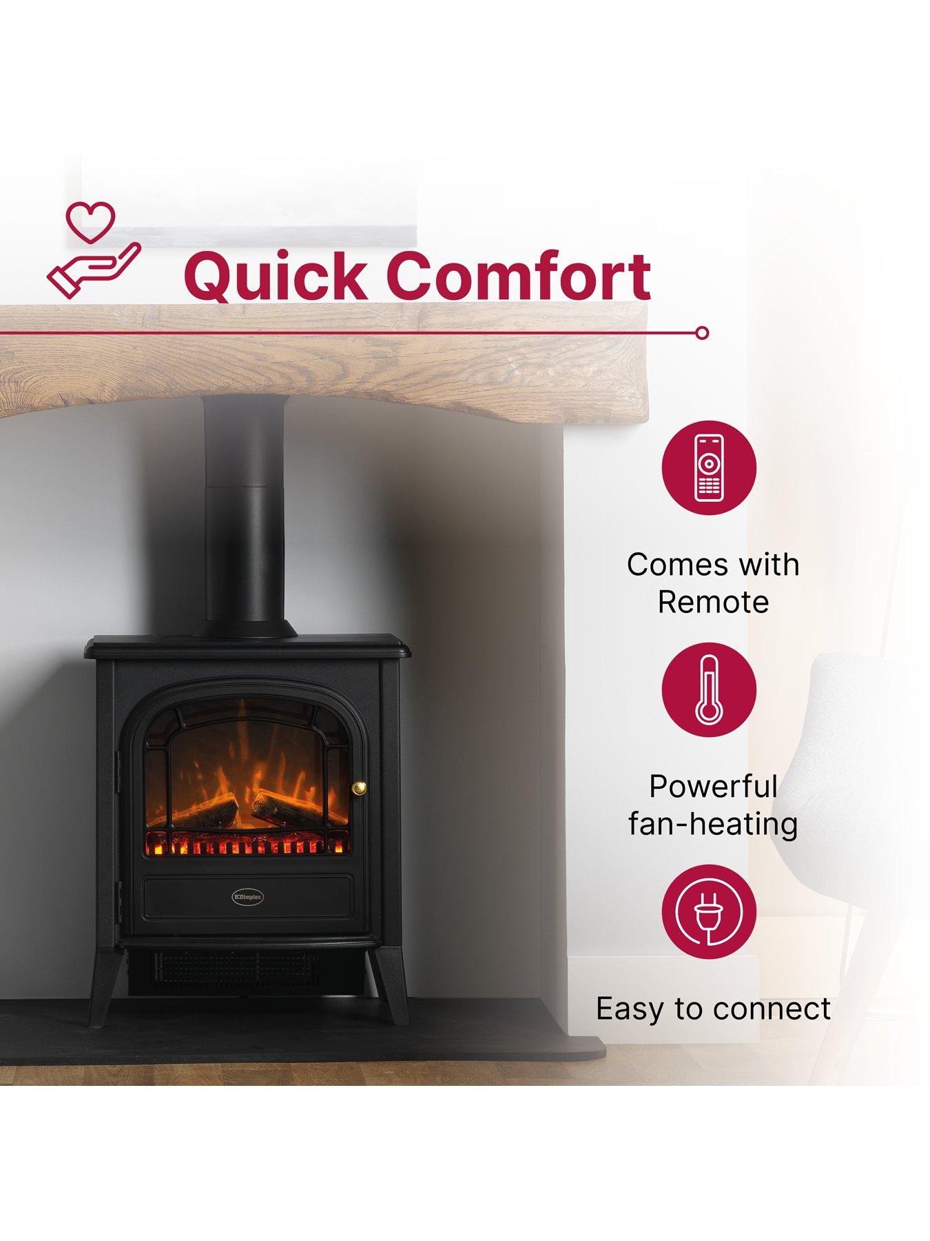 Dimplex Club Optiflame Electric Stove Fire | very.co.uk