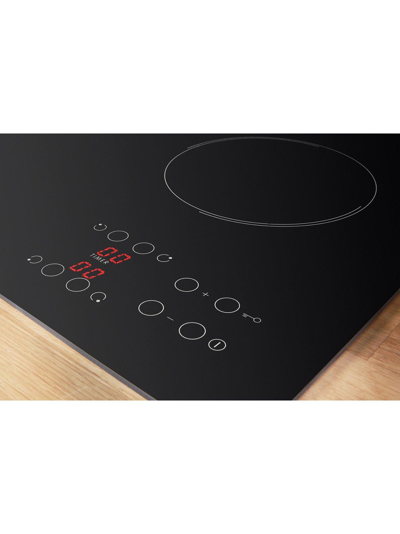Indesit RI161C 60cm Built-In Ceramic Hob - Black | very.co.uk