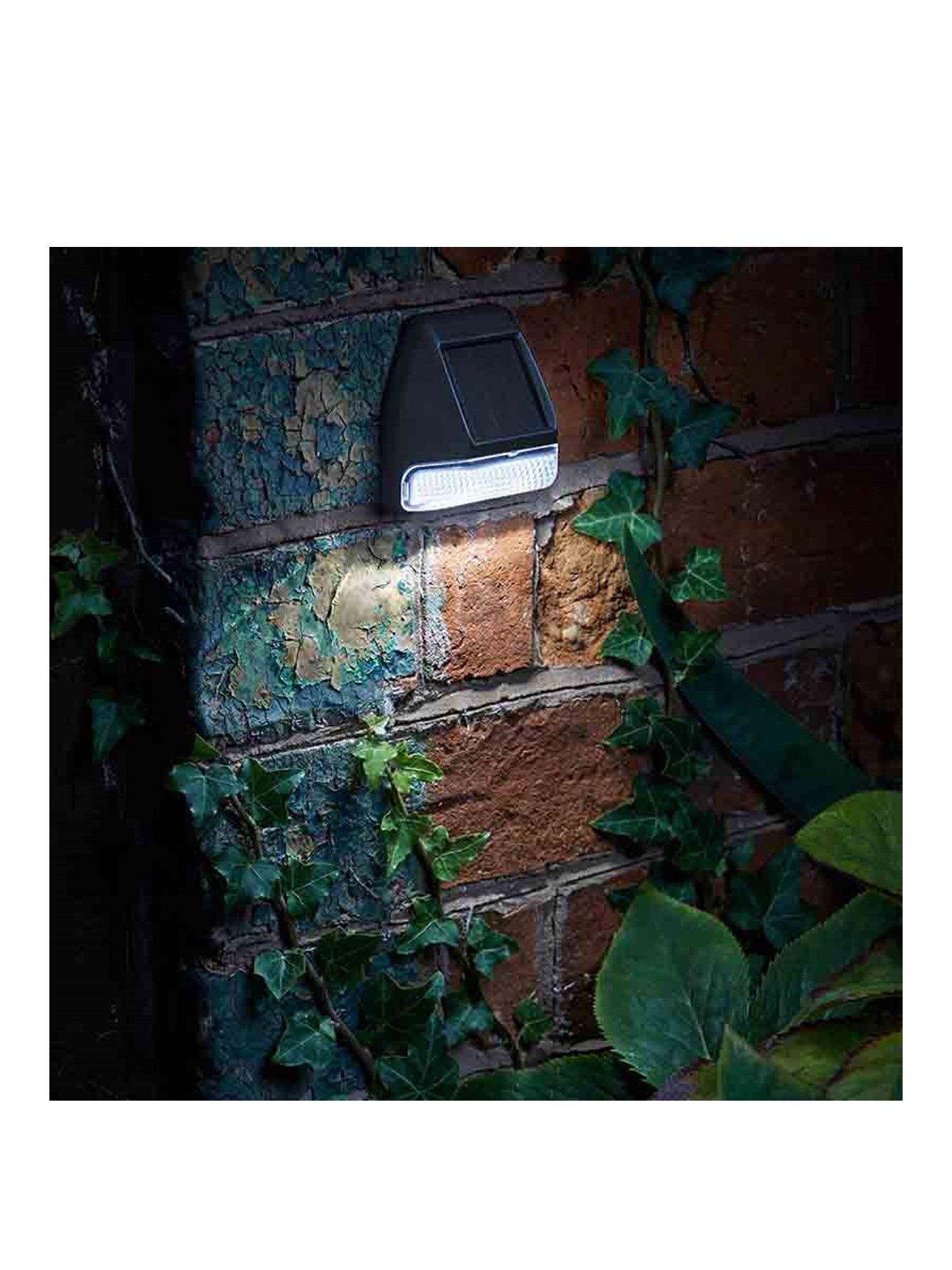 Smart Solar Fence Wall and Post Light (4 Pack) | Very