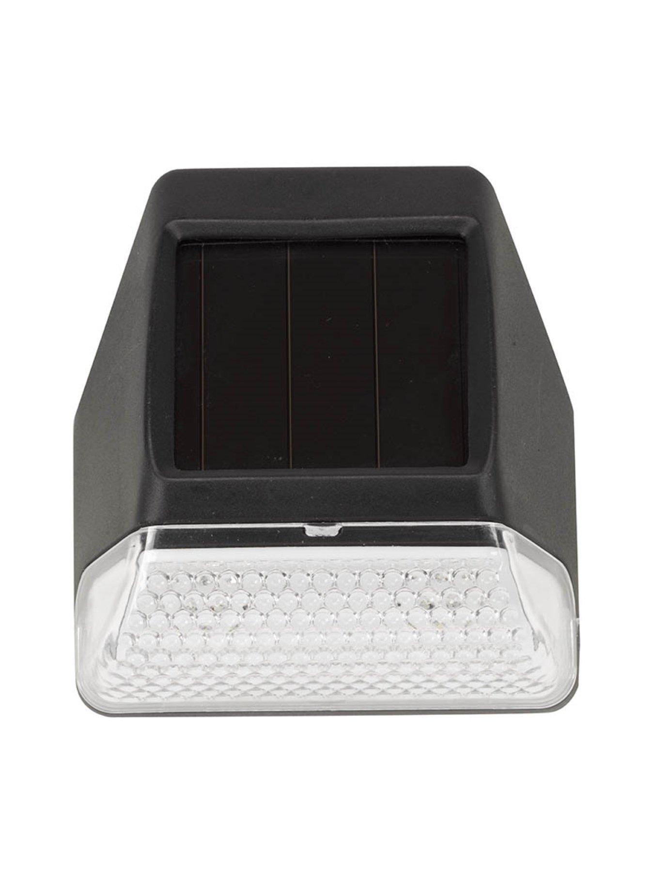Smart Solar Fence Wall and Post Light (4 Pack) | Very
