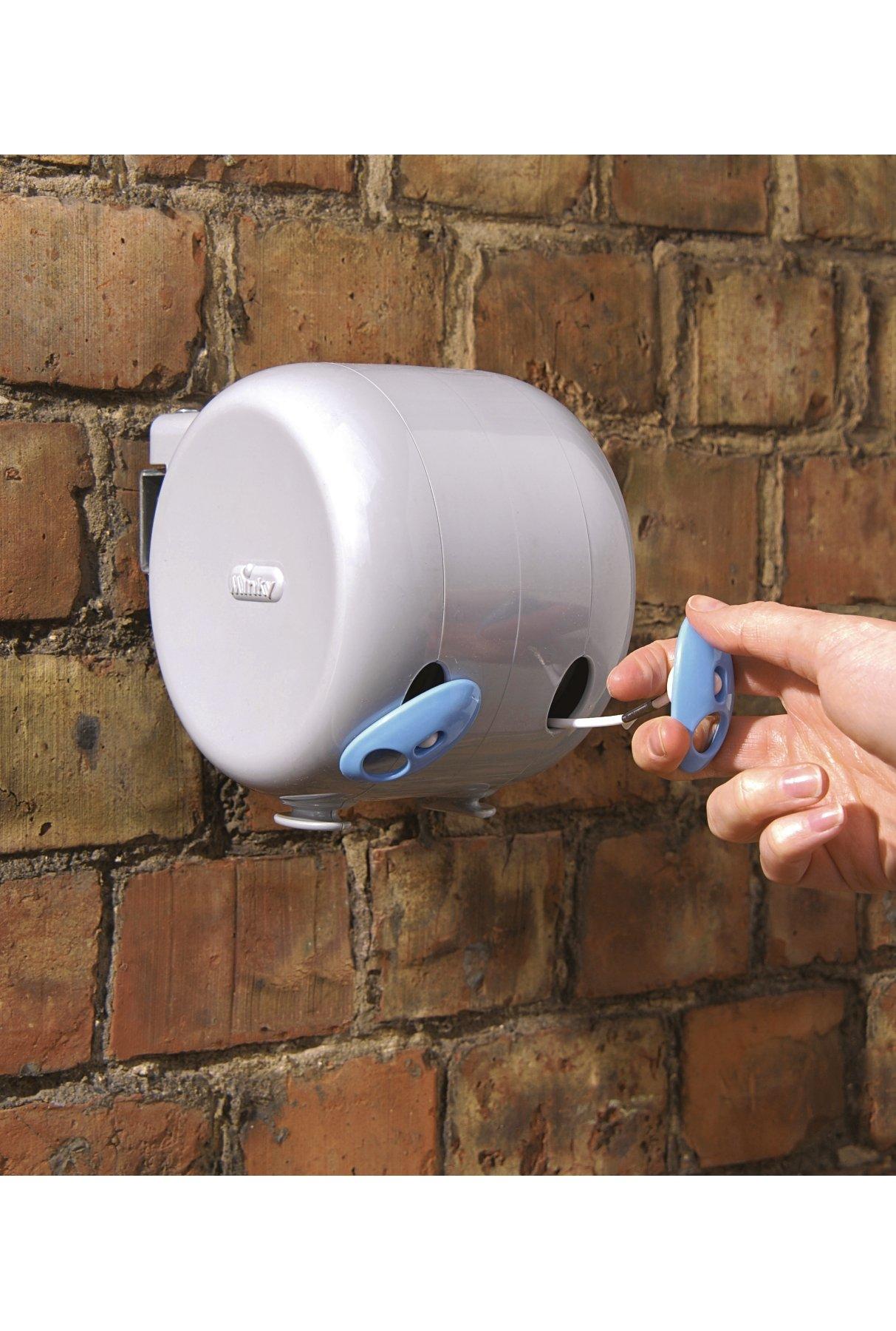Minky Outdoor Retractable Reel Washing Line 30m | Very.co.uk