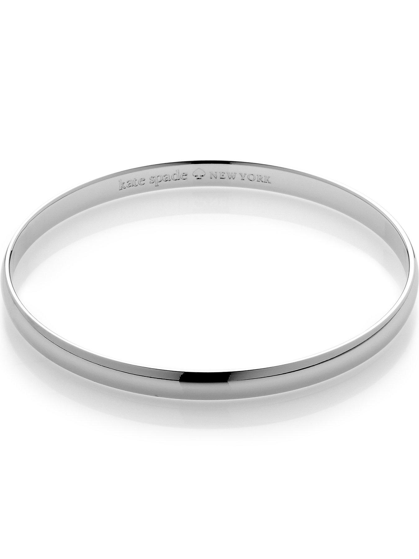 Kate Spade New York Idiom Find The Silver Lining Bracelet Silver Very