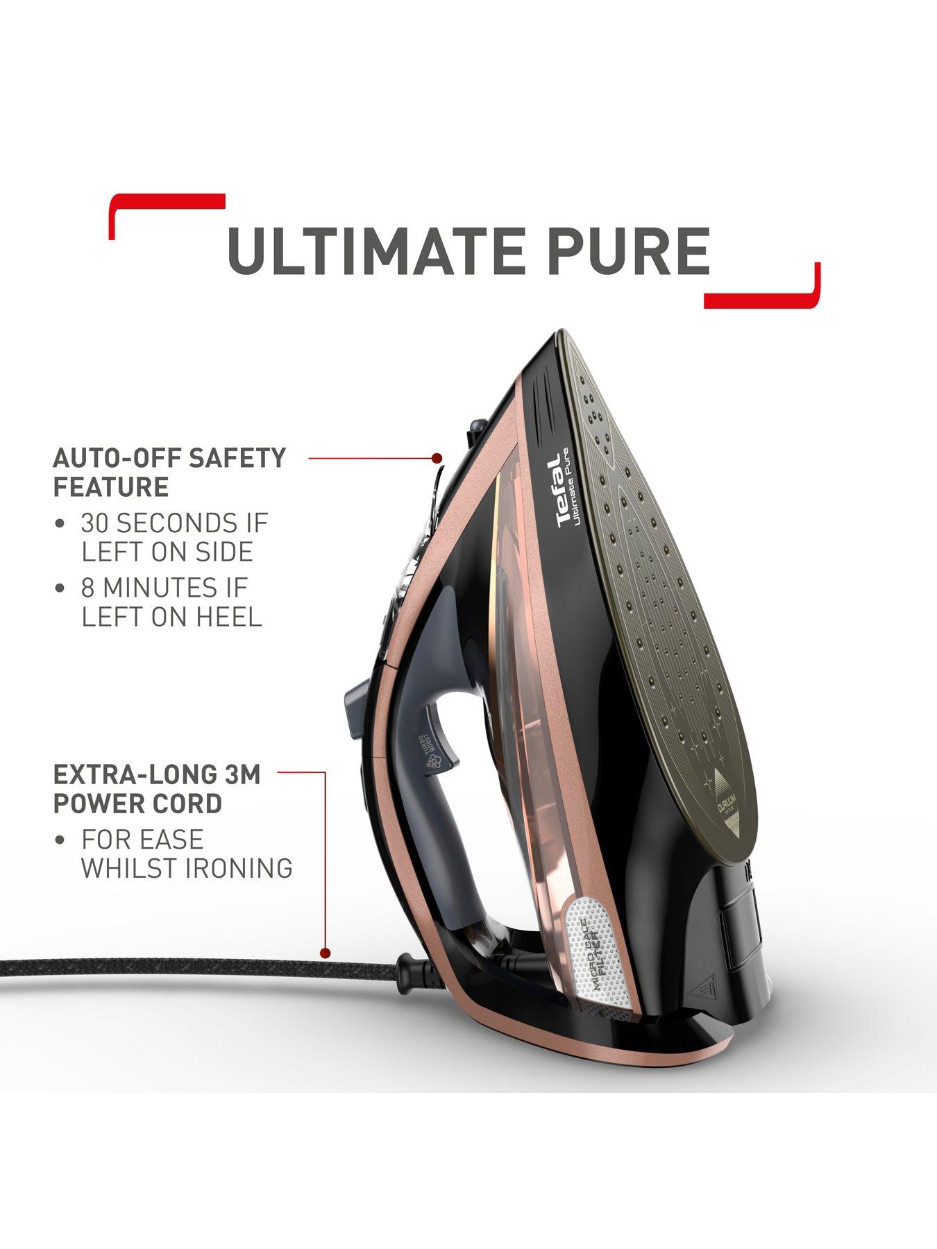 Tefal Ultimate Pure 260g/min Steam Boost Steam Iron FV9845 | Very
