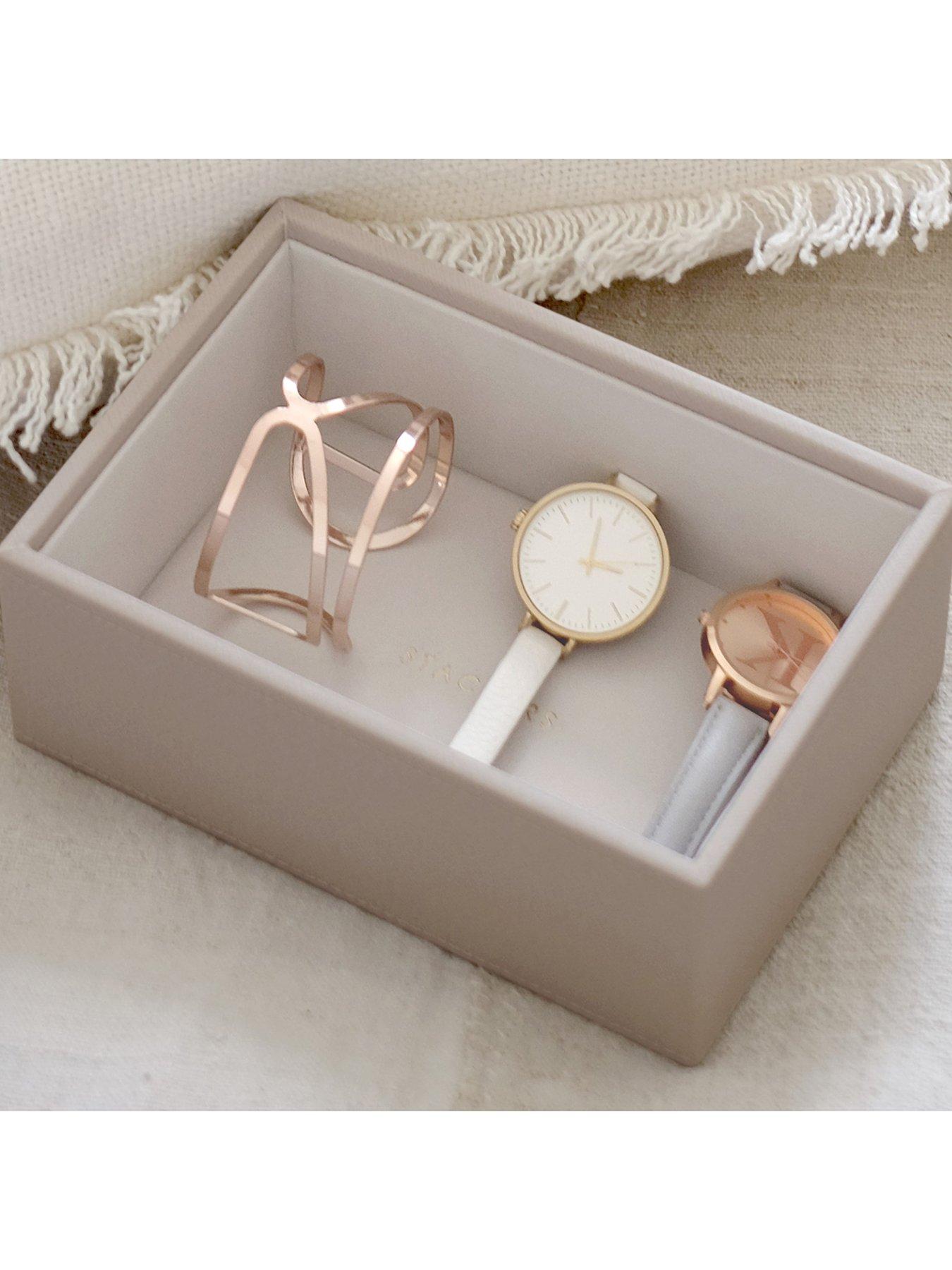 Stackers Mini Deep Open Tray - Taupe | Very