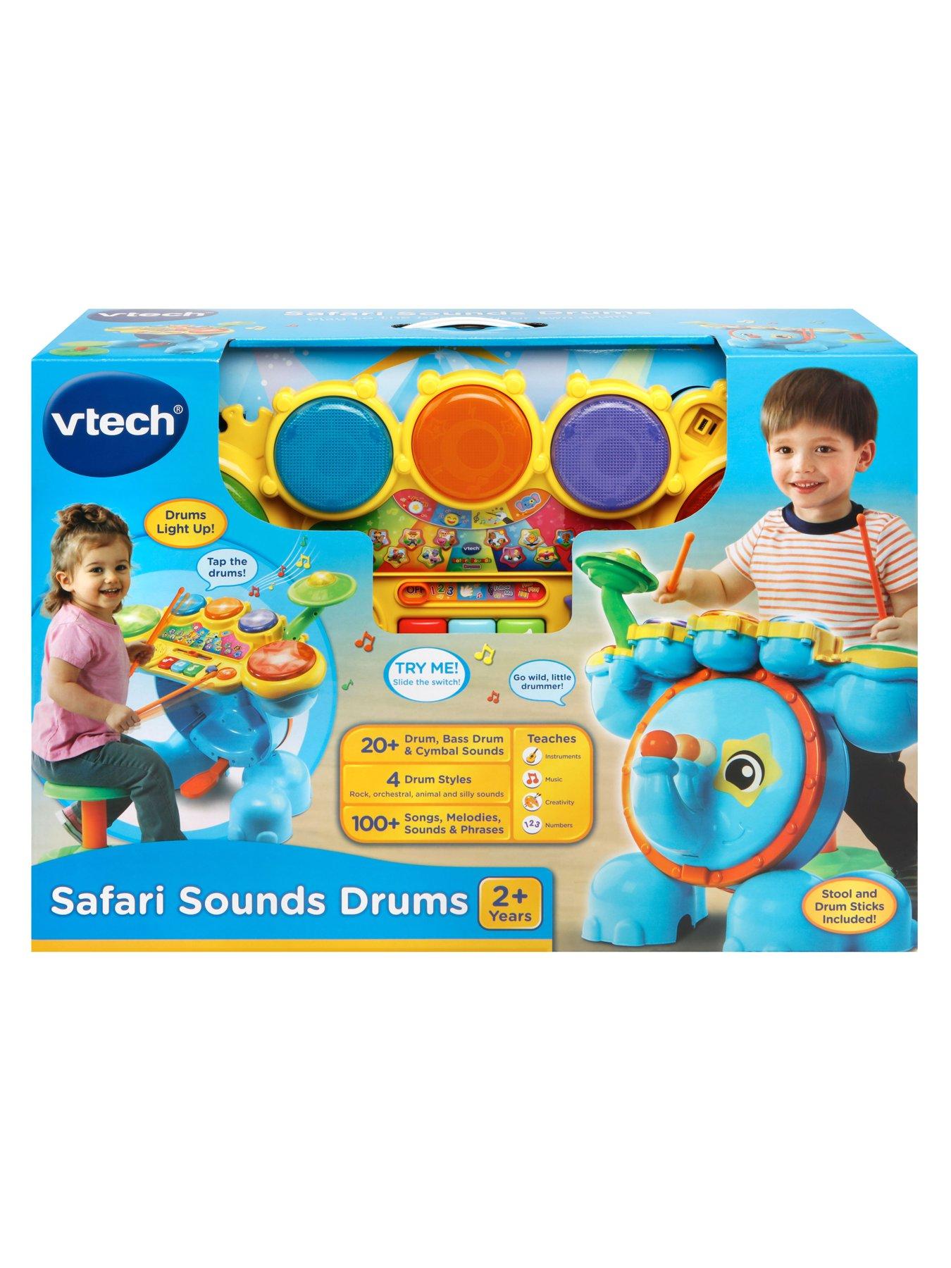 VTech Safari Sounds Drum | very.co.uk