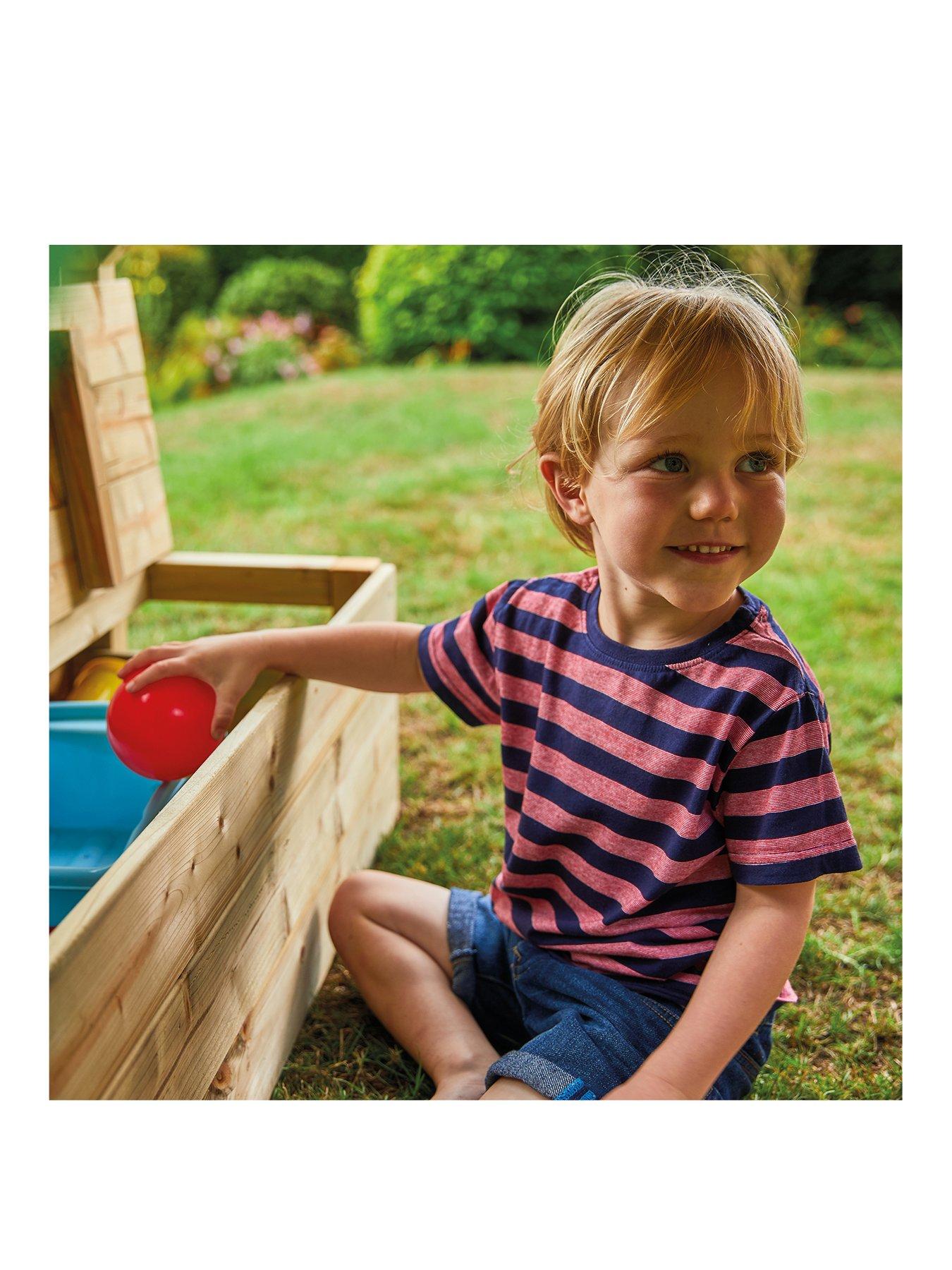 TP Tree Tops Wooden Playhouse with Slide | Very