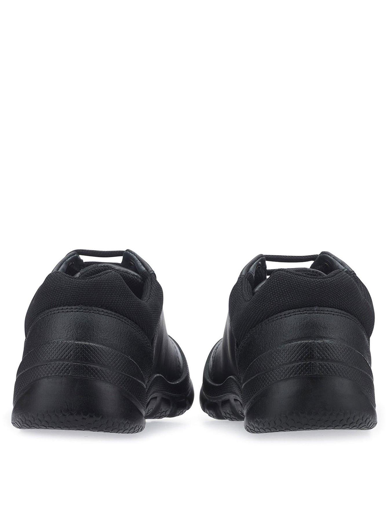 Start-rite Boys Rhino Sherman School Shoe - Black Leather | Very