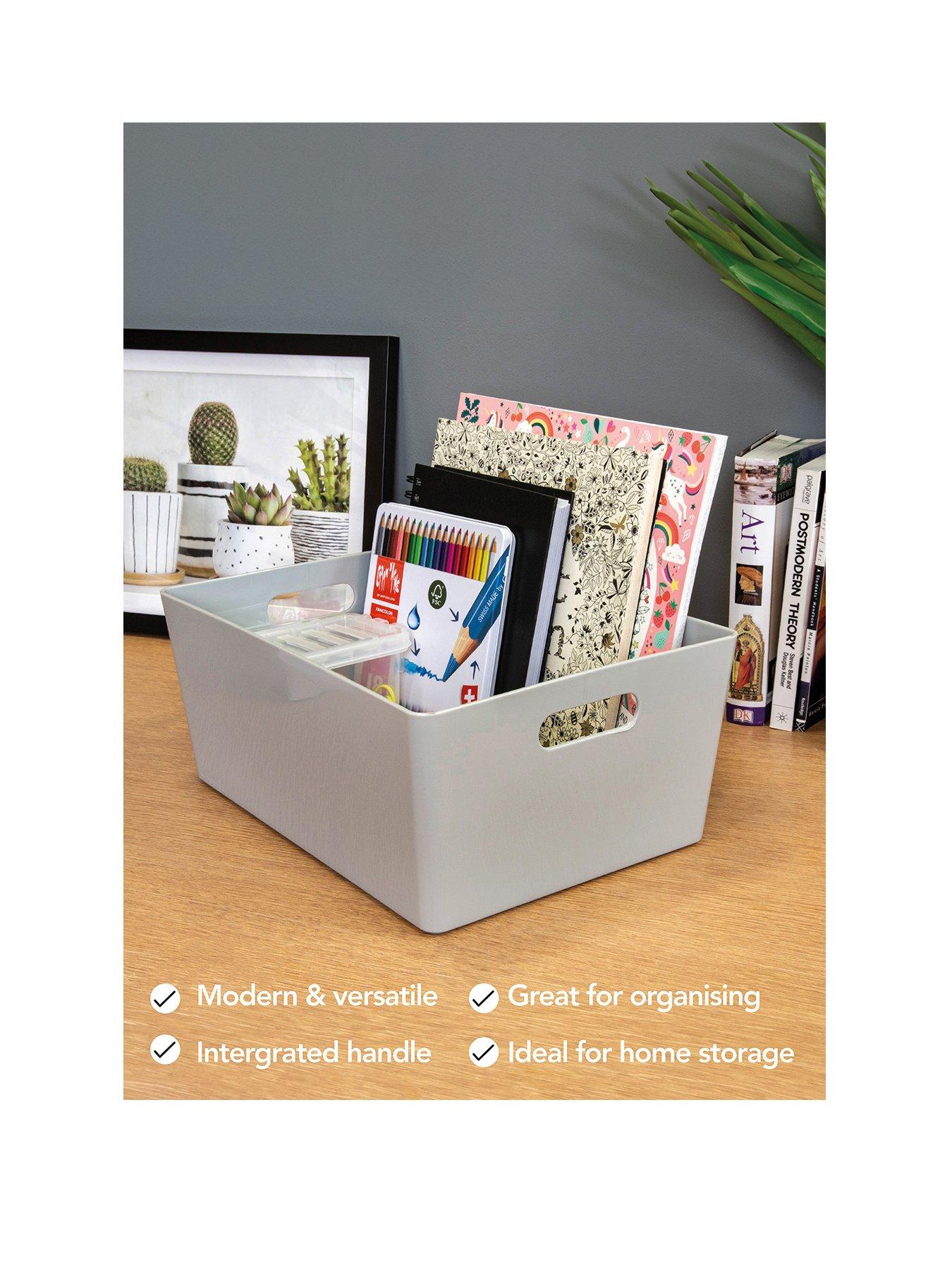 Wham Studio Storage Baskets (Set of 2) - Grey | Very