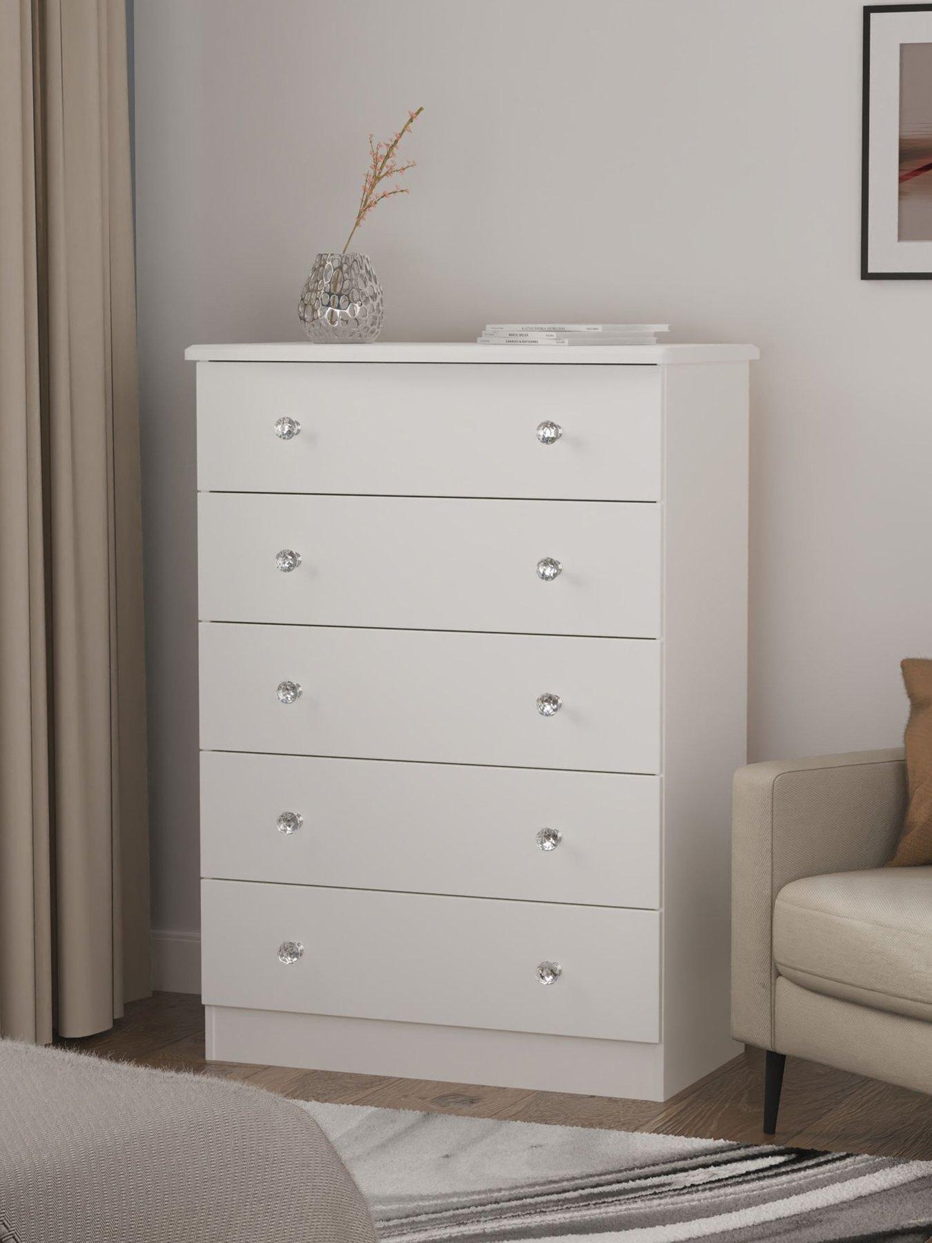 Ready Assembled White Chest of Drawers | Very